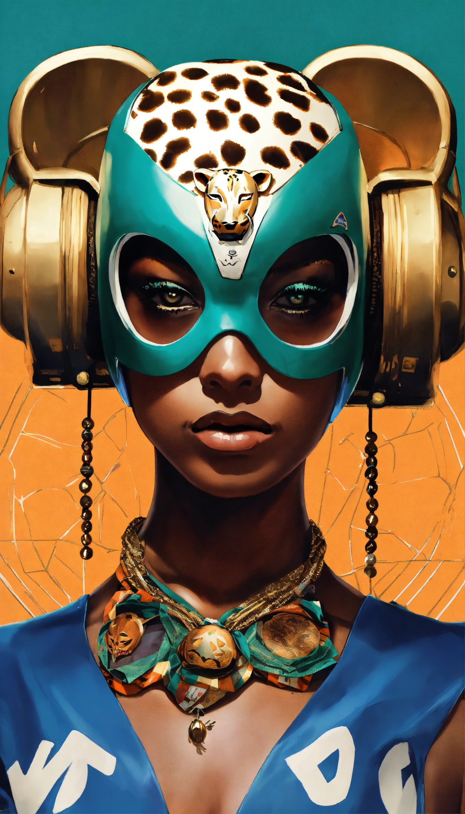 Lexica - ((Jaguar Halloween mask|face)), Multiple anime, black jetsons ...