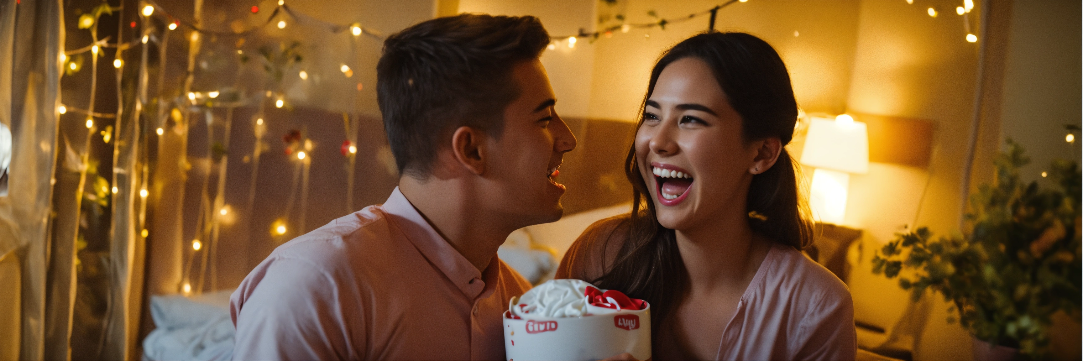 Lexica - Couples Pulling Pranks, Engaging in Playful Antics.