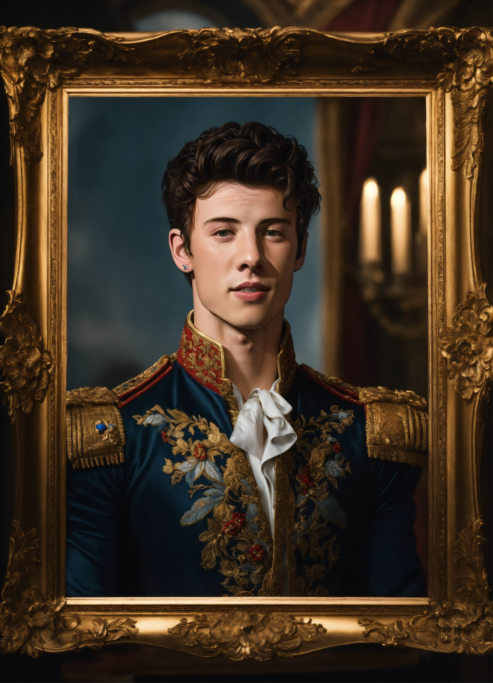 Lexica - A realistic full bod portrait of Shawn Mendes as a prince, in ...