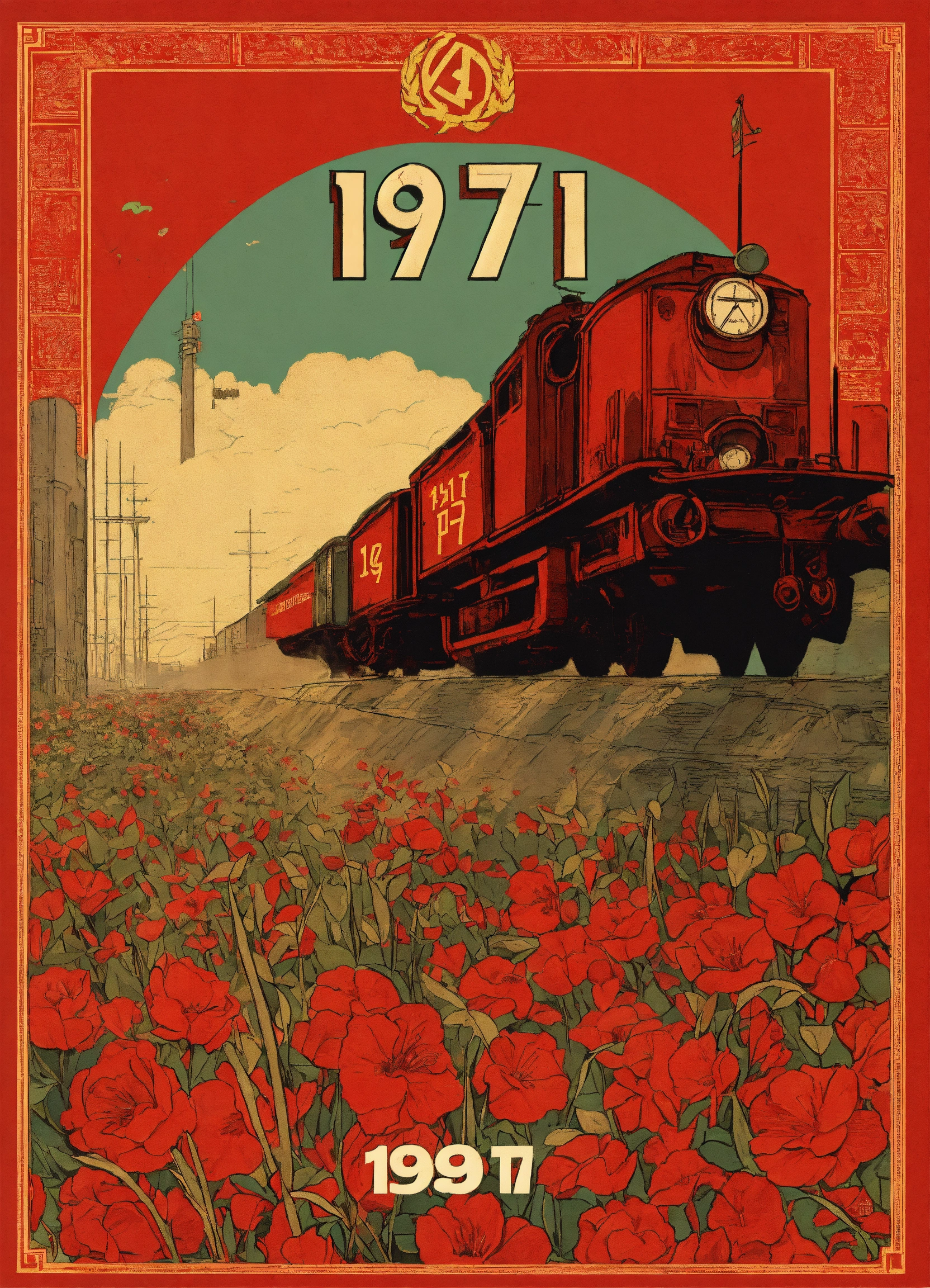 Lexica - Illustration Book with a cover with communist details, and ...