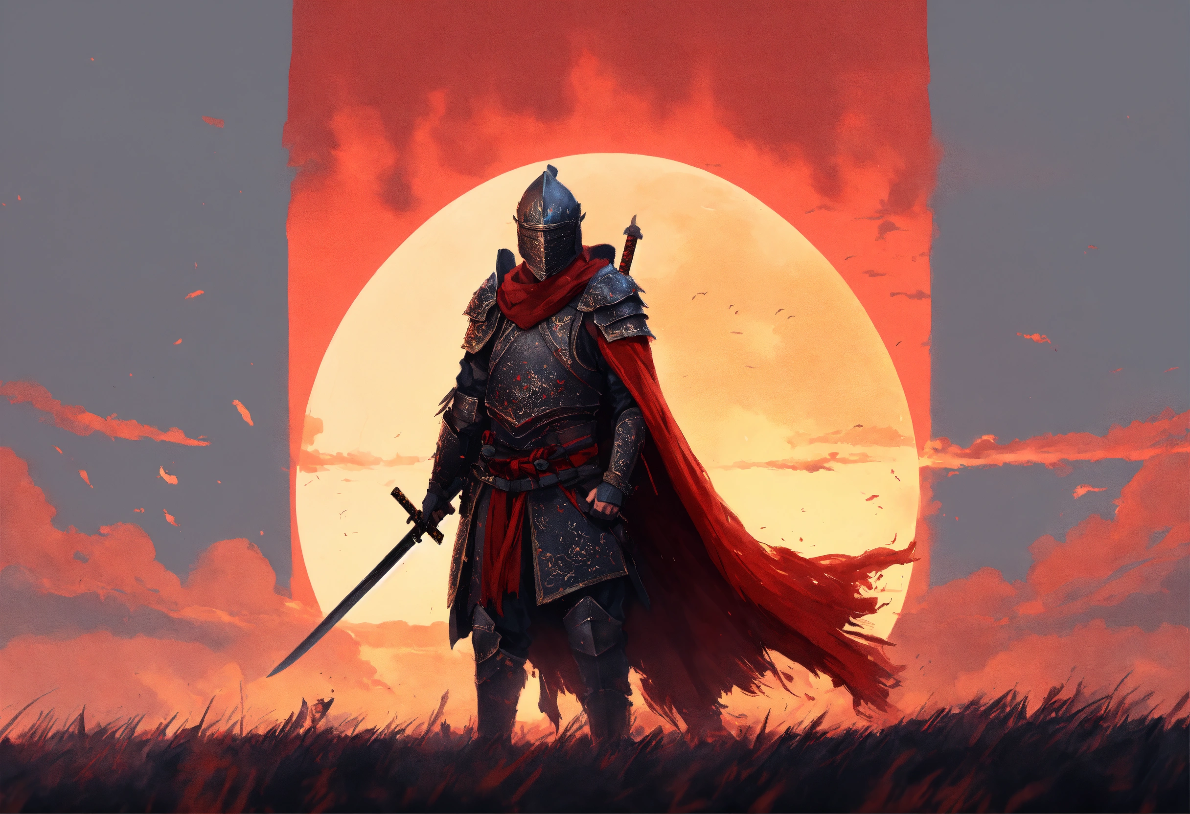 Lexica - A highly detailed epic cinematic concept art of an Warror in ...