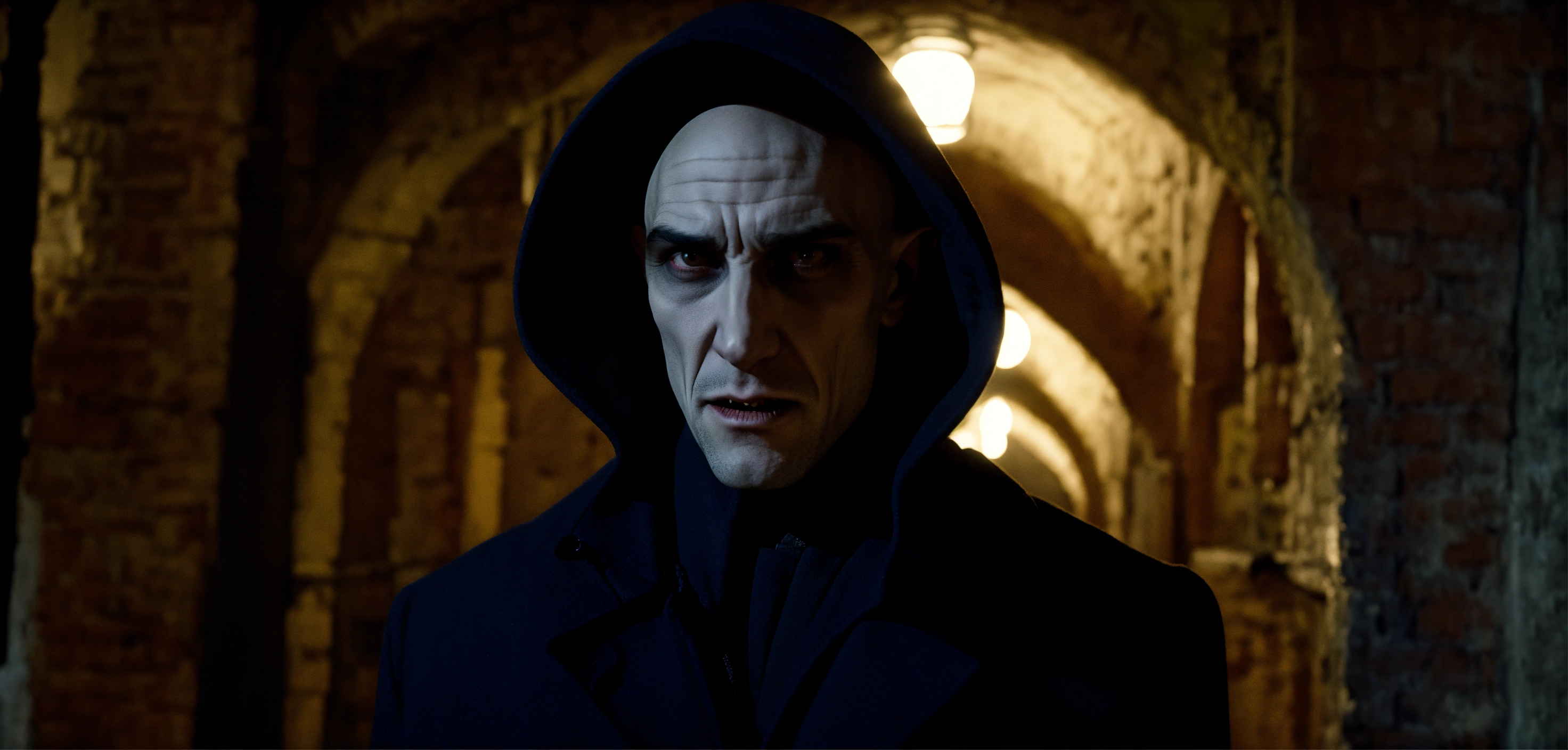 Lexica - Hard becklit, cinematic vampire underworld movie look, modern ...