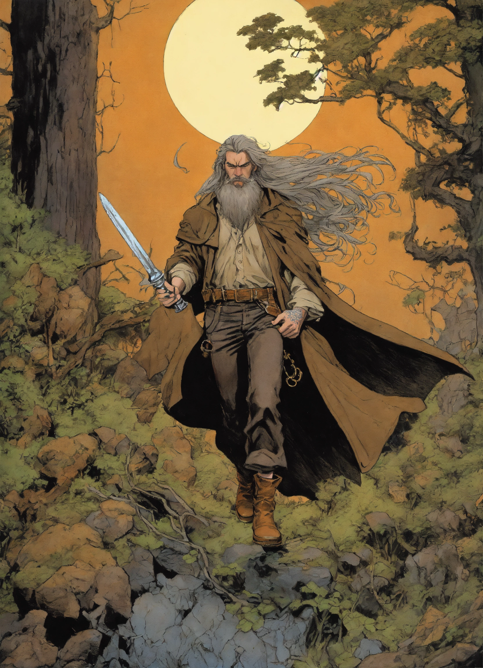 Lexica - In the style of Barry Windsor Smith, in an active pose a ...