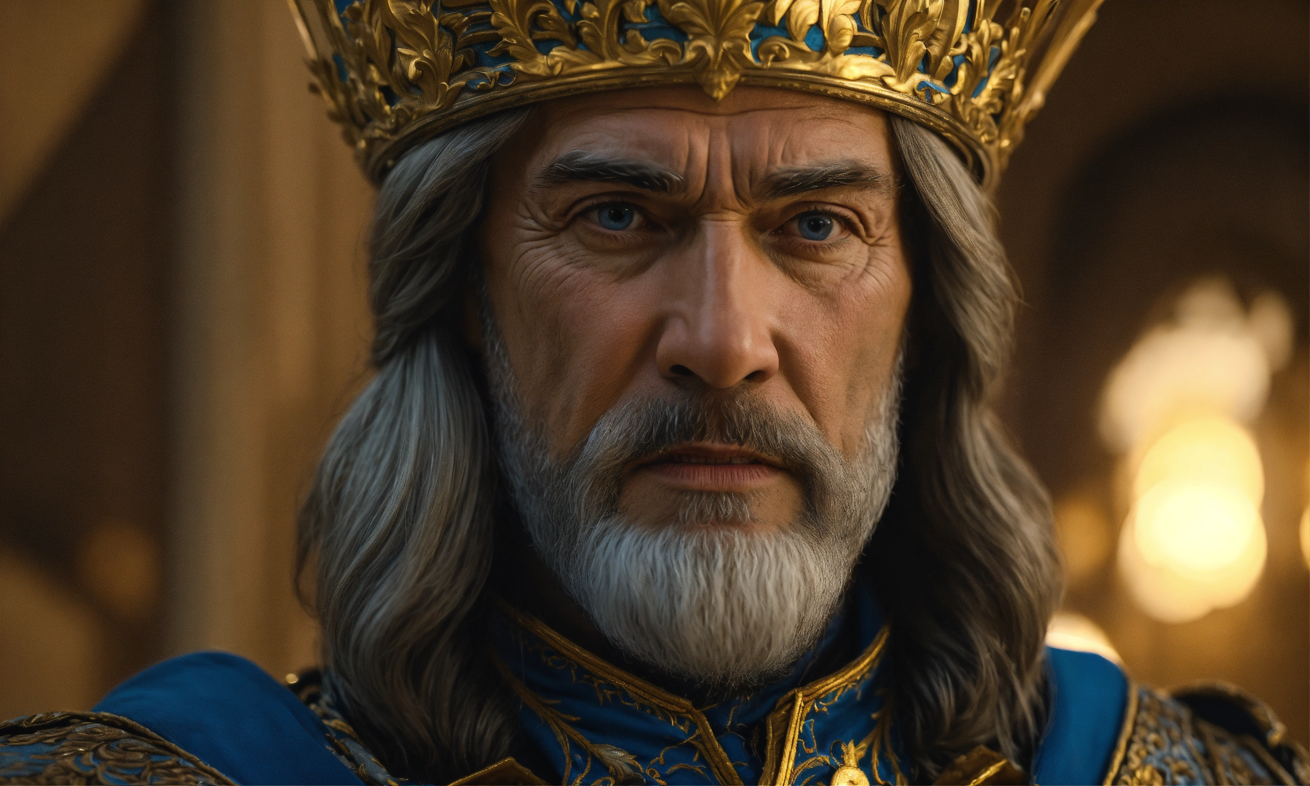 Lexica - Describe a middle-aged European king, of average build, with a ...