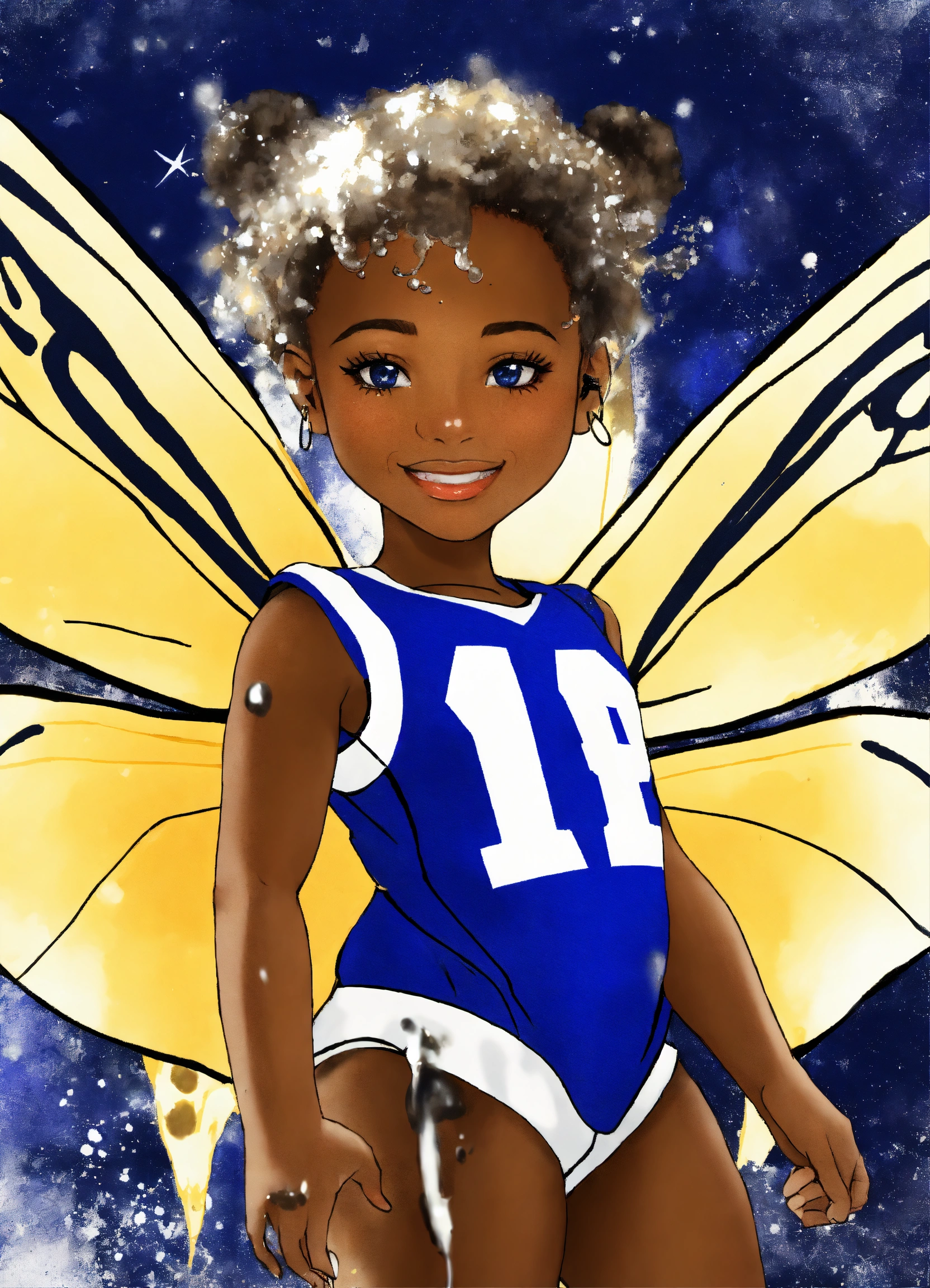 Lexica - Create an African American tinkerbell with a Dallas Cowboys ...