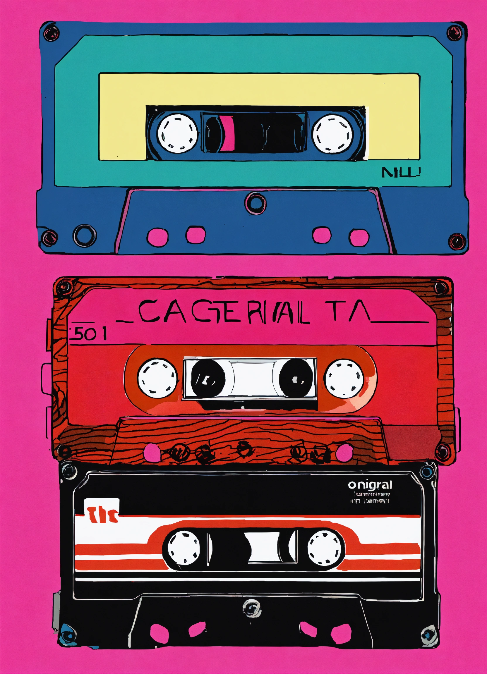 Lexica - The first cassette is vibrant, looking new and fresh ...