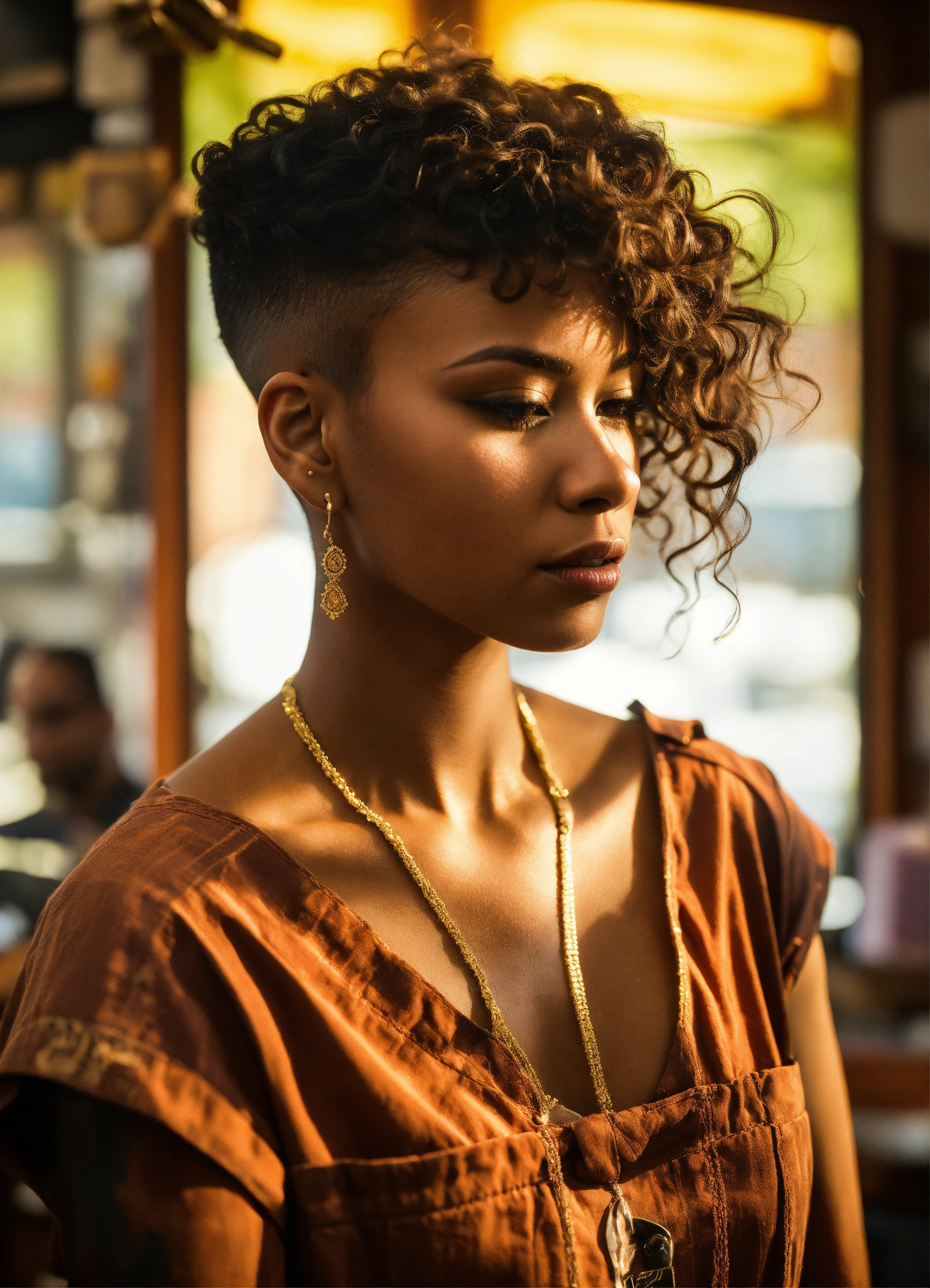 Lexica - /imagine prompt A skilled brown-skinned professional female ...