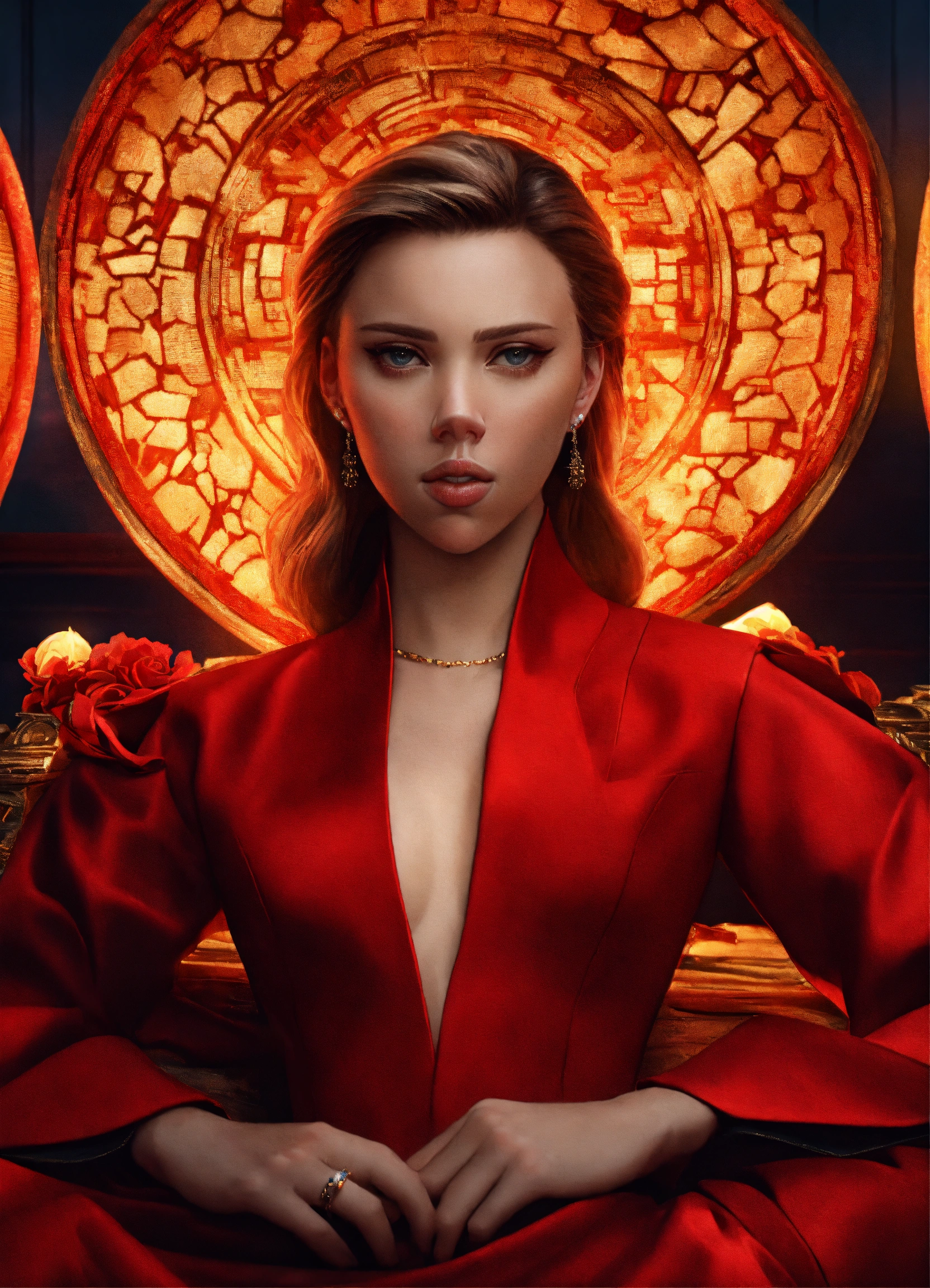 Lexica - Scarlett Johansson, 8k, beautiful, as Chung Li