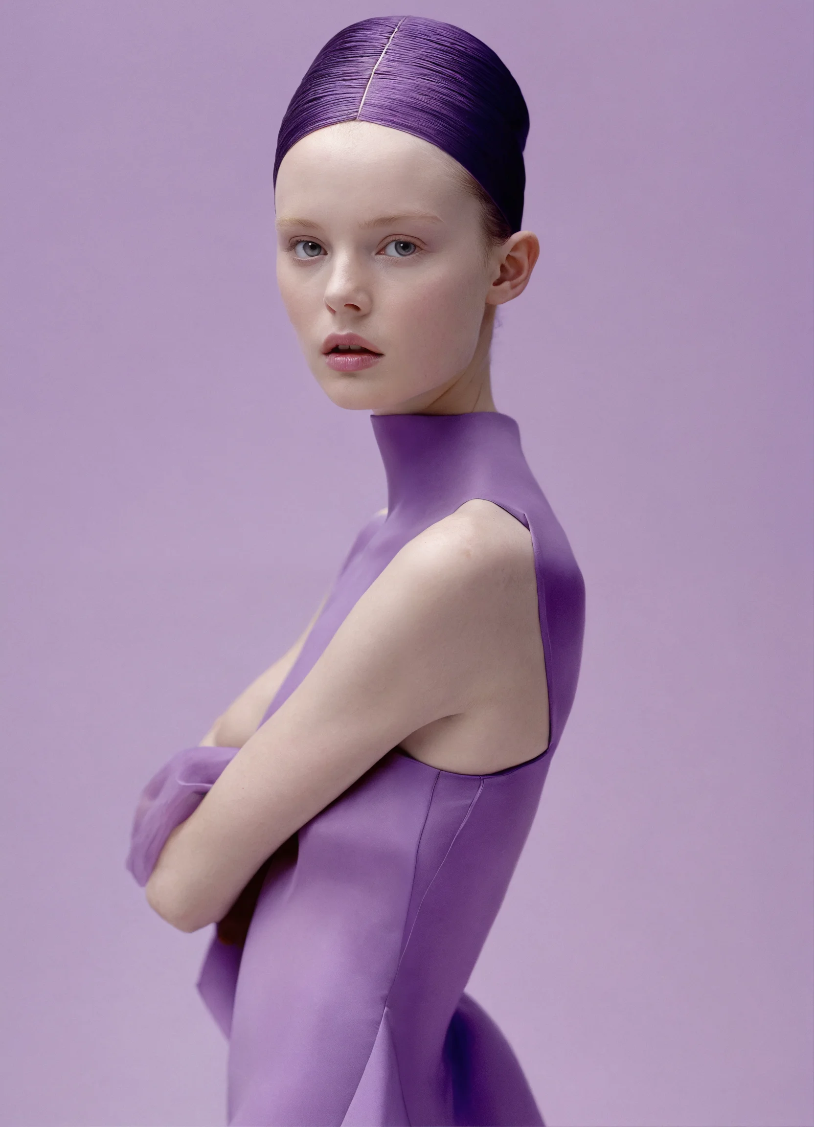 Lexica - Full portrait high end models, editorial photo from magazine ...