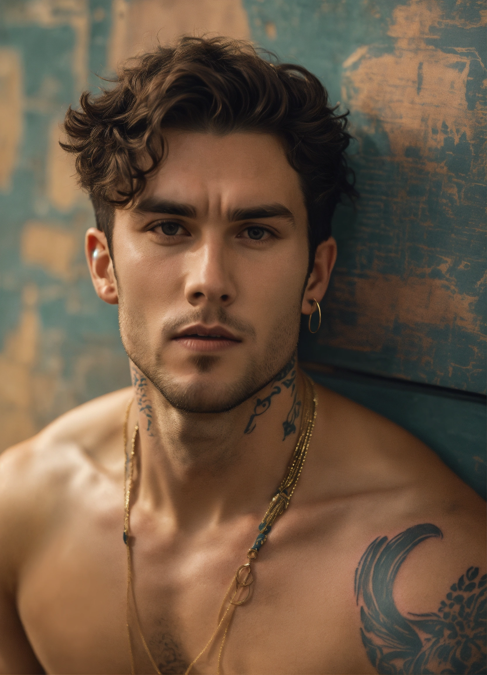 Lexica - Matt is a tall long distance runner with long straight black ...