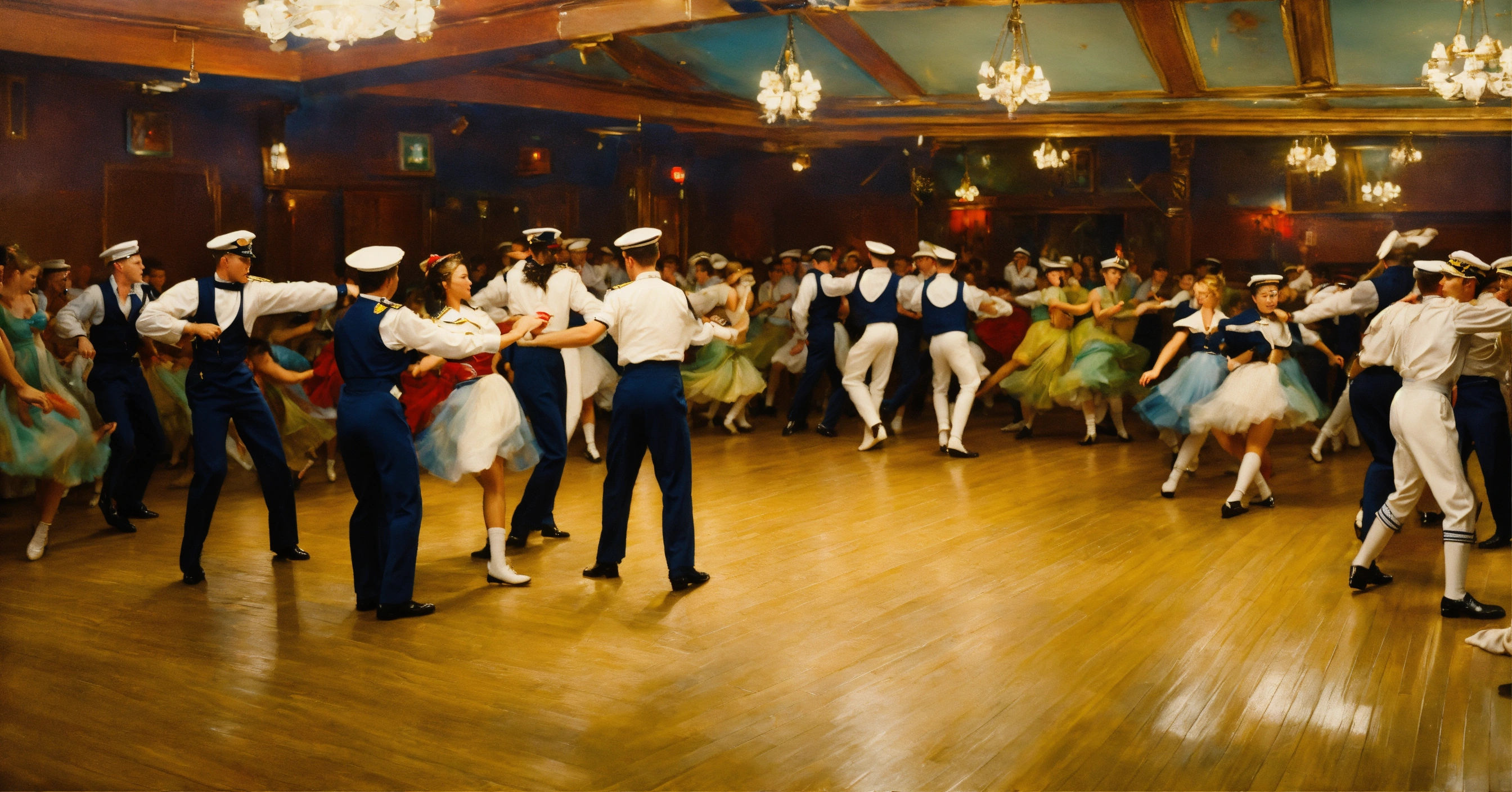 Lexica - Sailors fighting in a dance hall