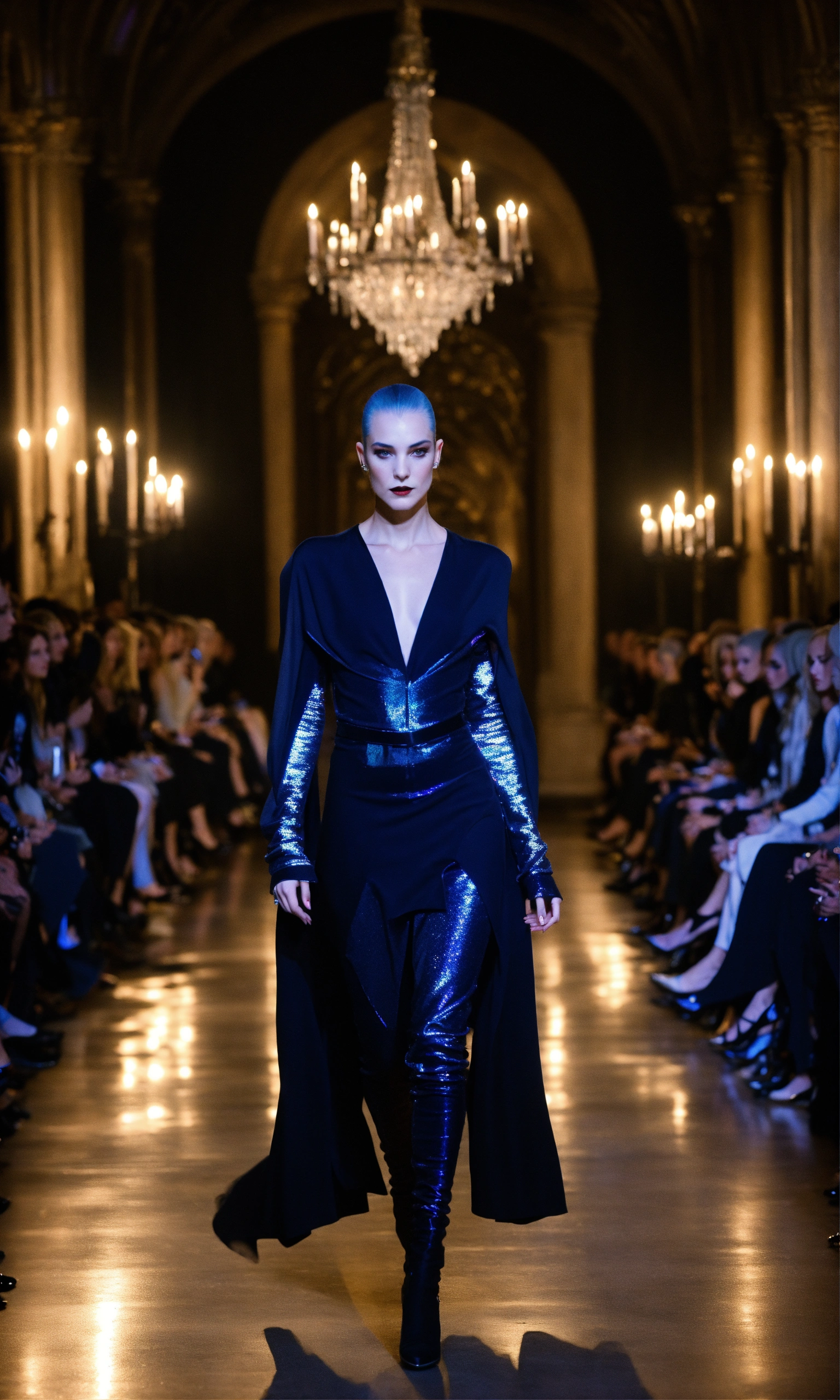 Lexica - Lothlorien androgynous royal vampire walking runway during ...