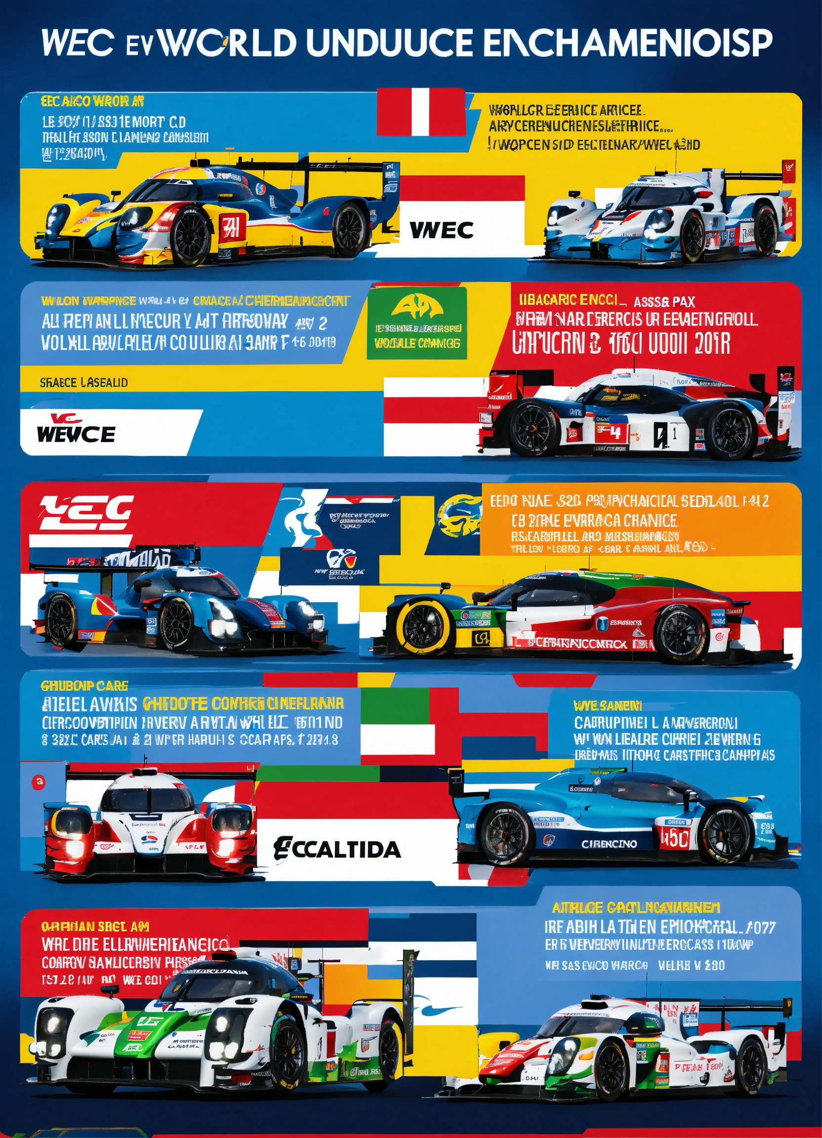 Lexica - WEC World endurance championship card pass