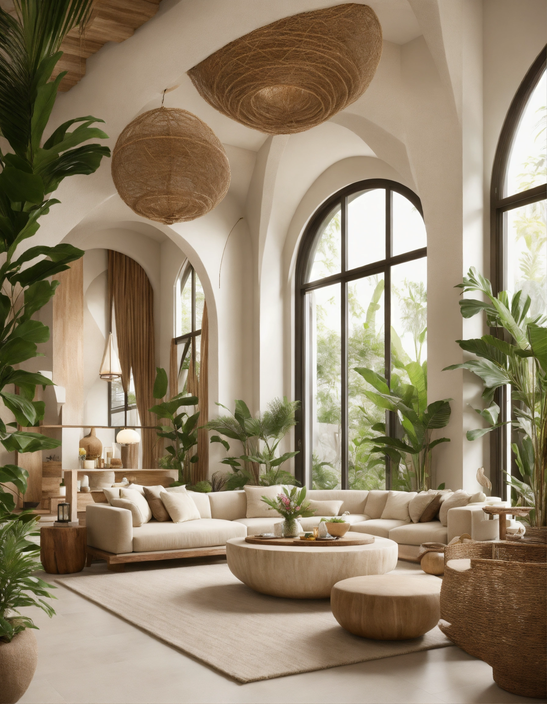 Lexica - Ultra realistic photo of Modern take on upscale bali inspired ...