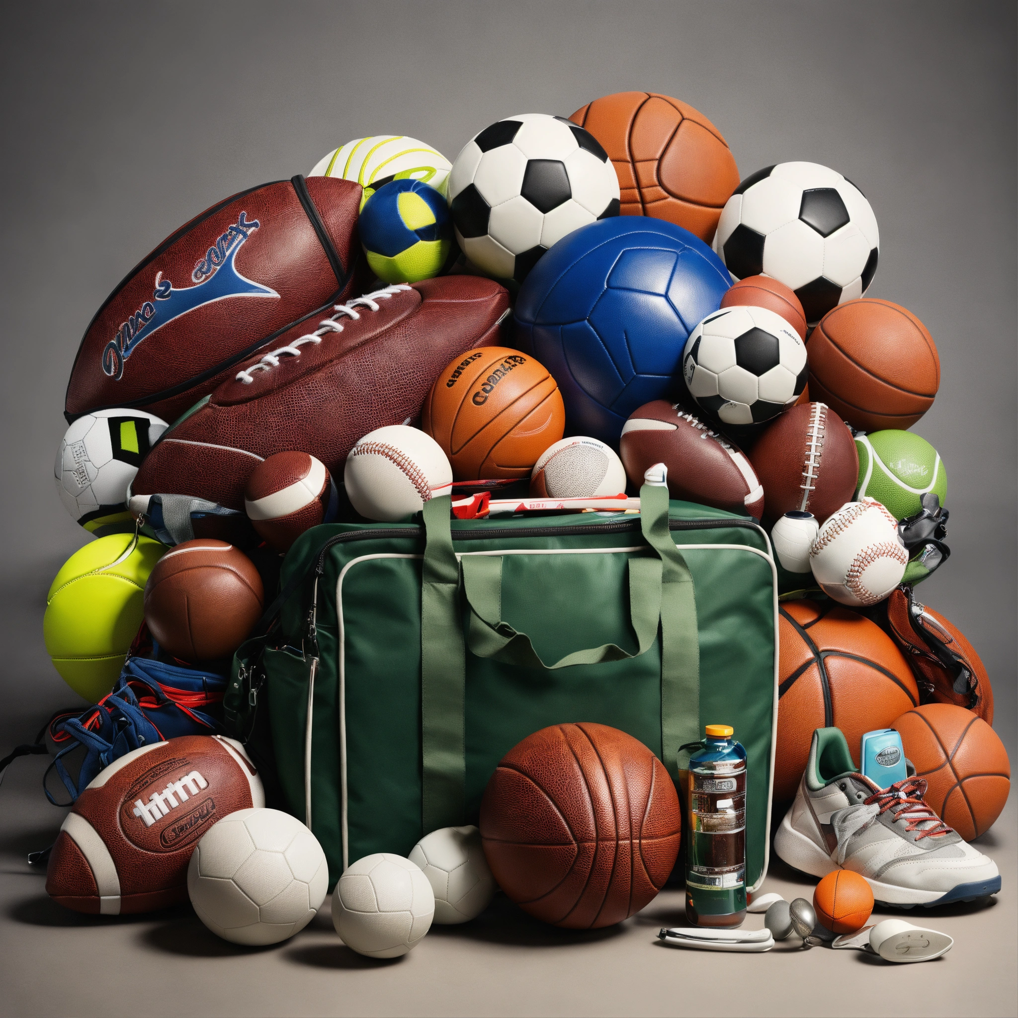 Lexica - Generate a visual representation of an enormous bag filled ...