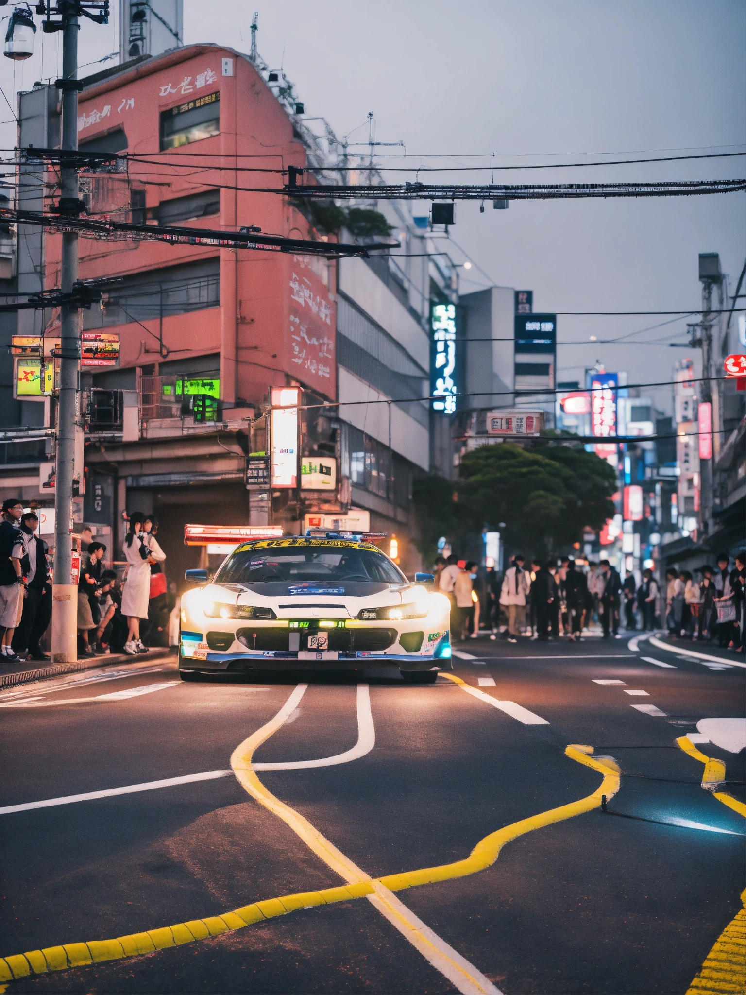 Lexica - Heated underground street racing in Tokyo at night, inspired ...