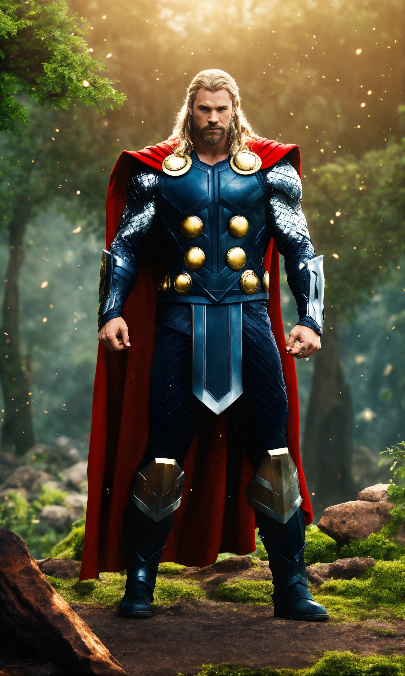 Lexica - Different versions of Thor standing together, nature ...