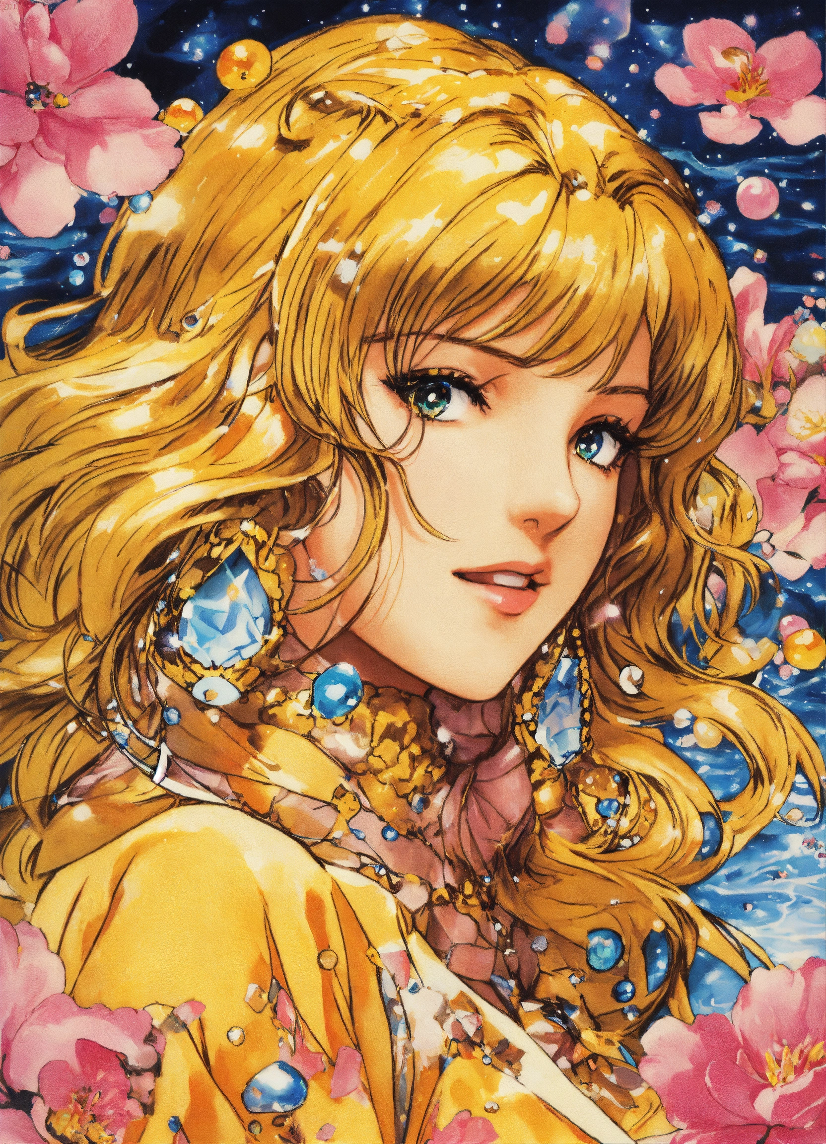 Lexica - Rhinestone glitter classic "menko" card featuring a alluring ...