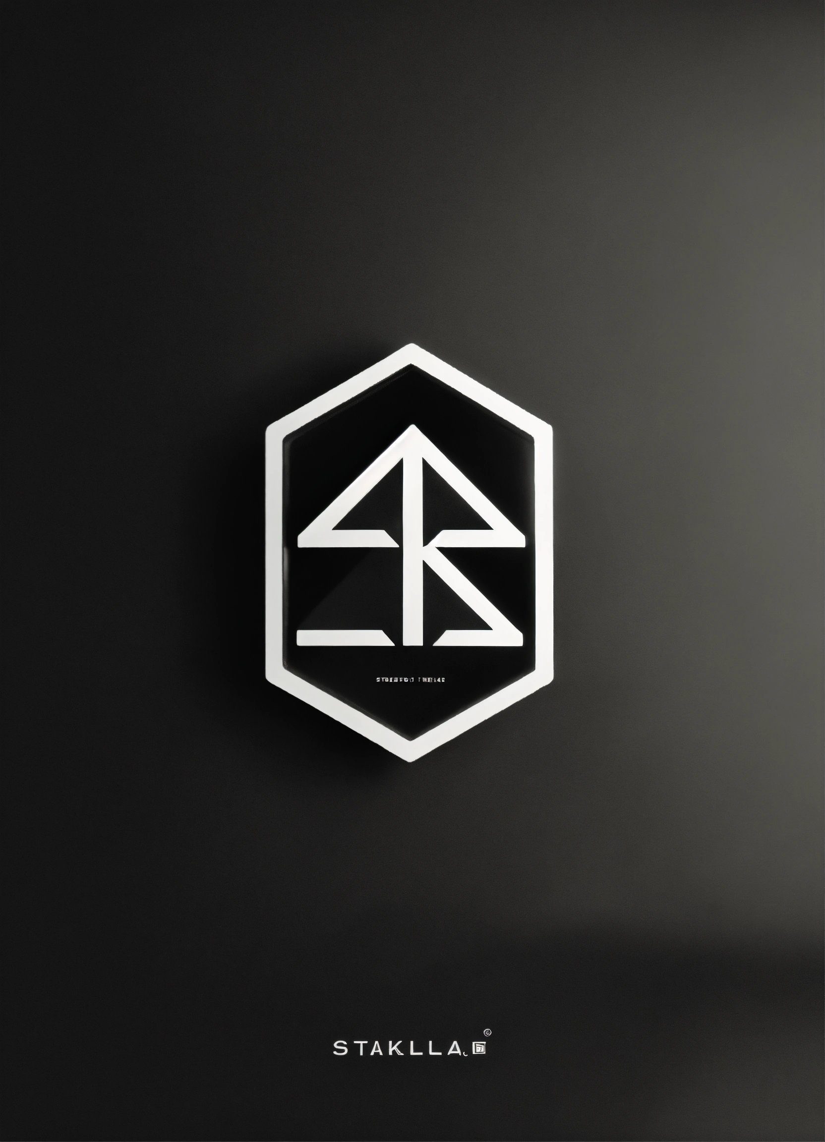 Lexica - Logo for street wear brand, minimalist, all-white symbol, off ...