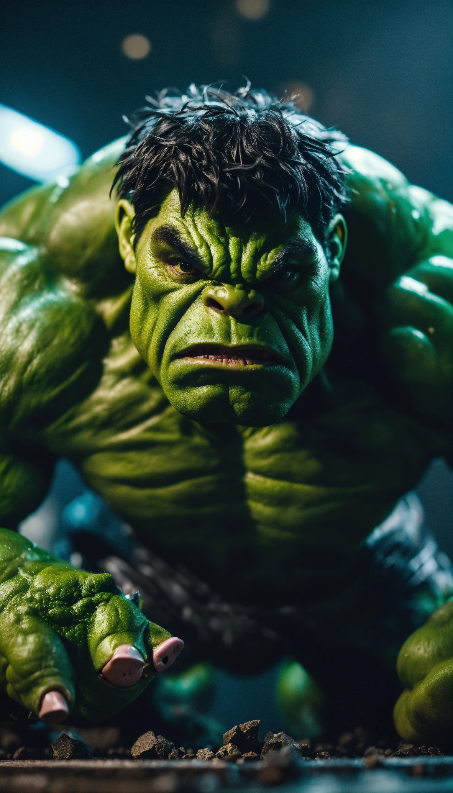 Lexica - Hulk themed pig, amazing, intricate, sharp focus, fantasy ...