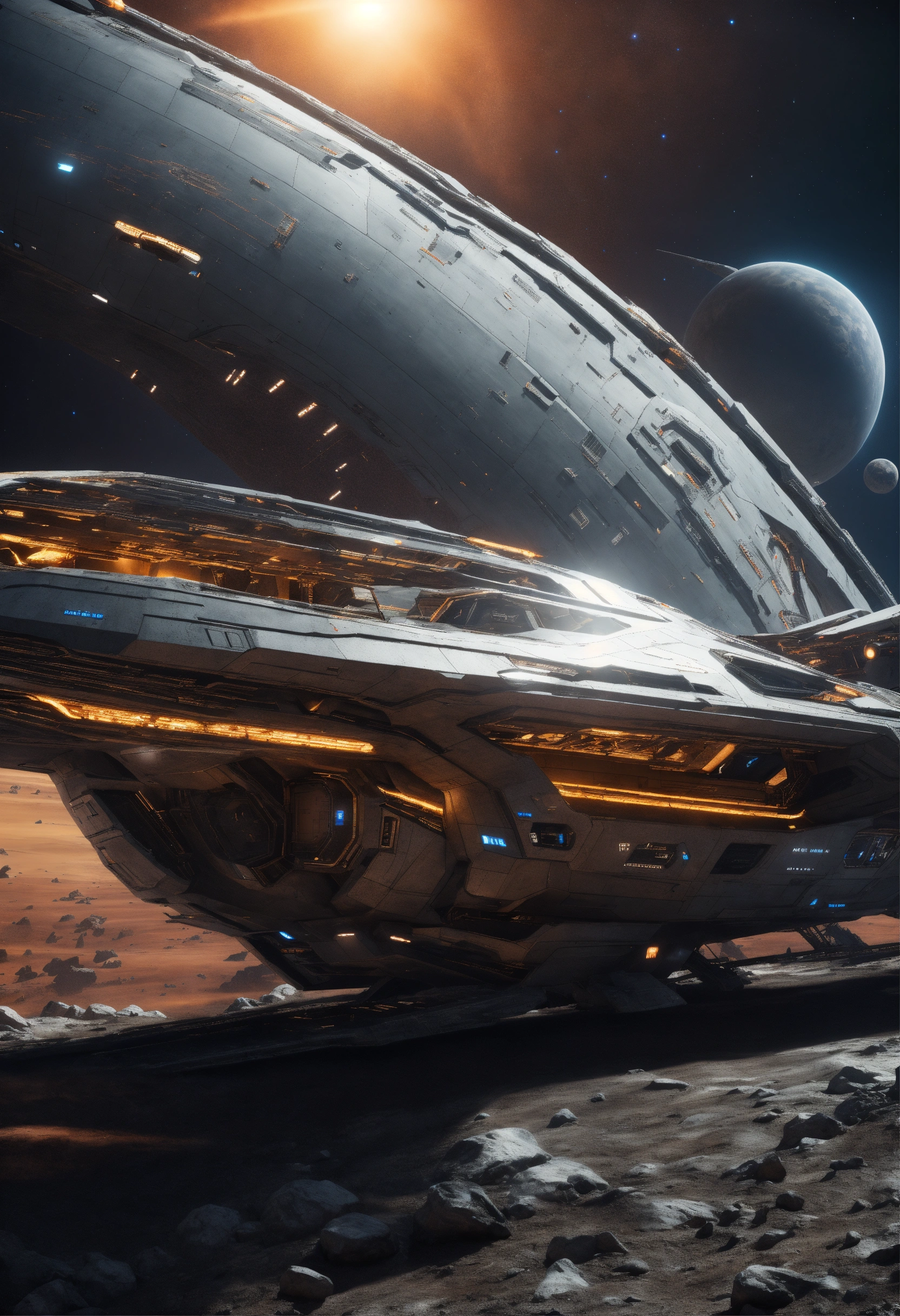 Lexica - Ultra futuristic design starship Designed by 8k resolution ...