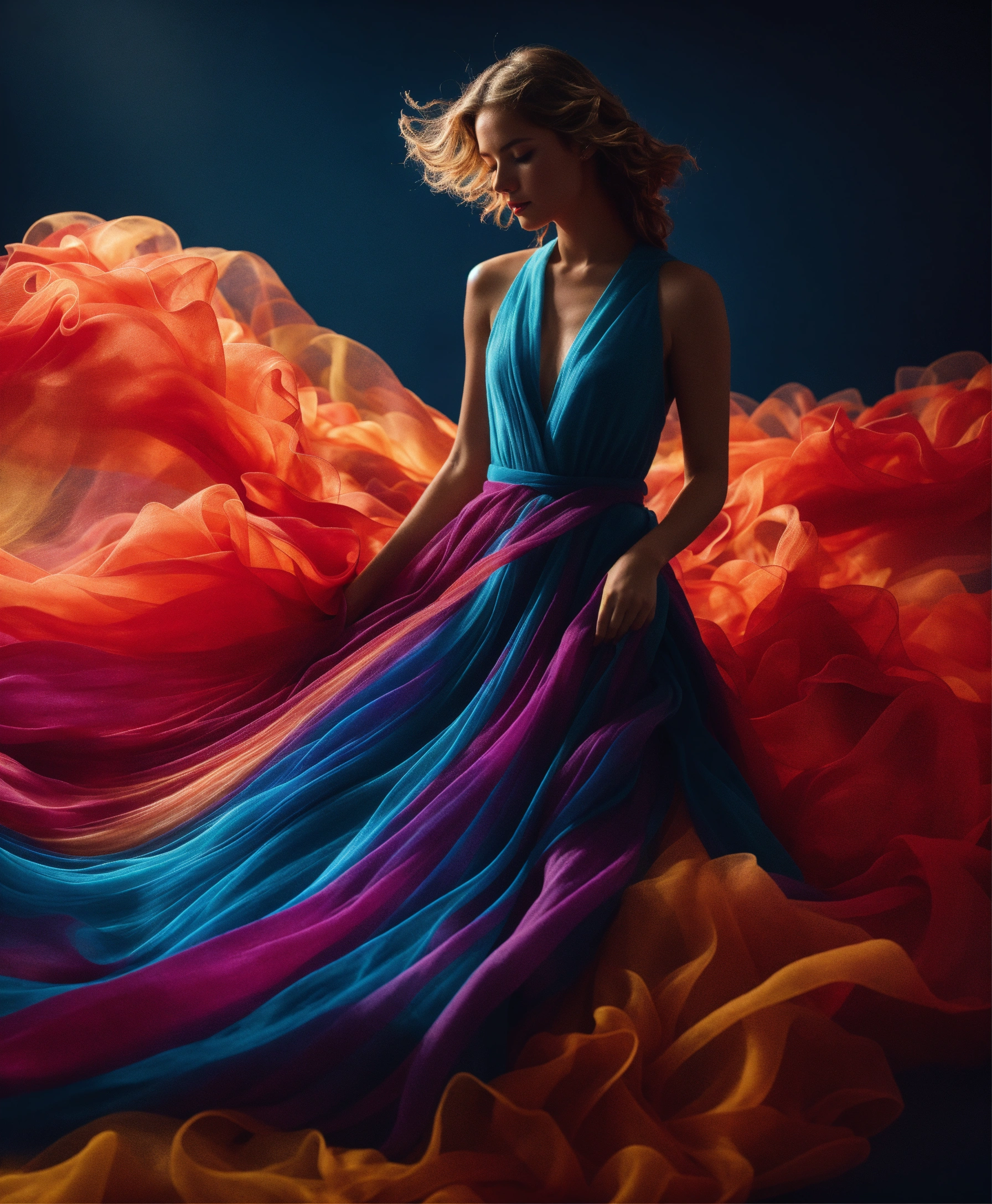 Lexica - Create a close-up image of clothing items with a visualized ...