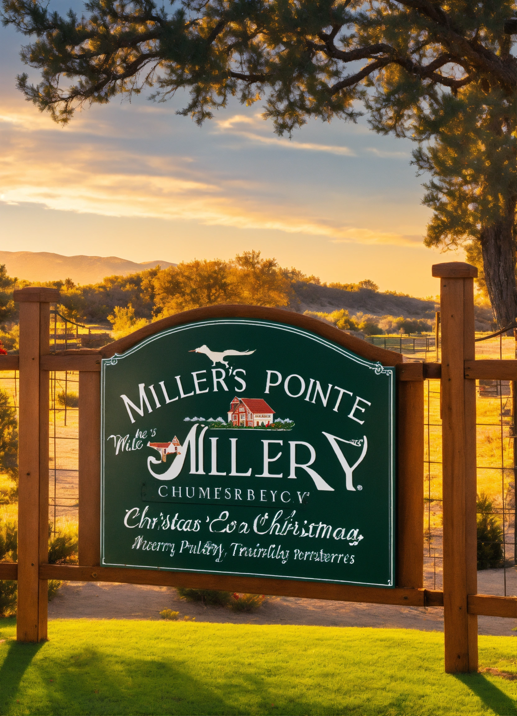 Lexica - A nice ranch sign that says Miller’s Pointe, gated property ...