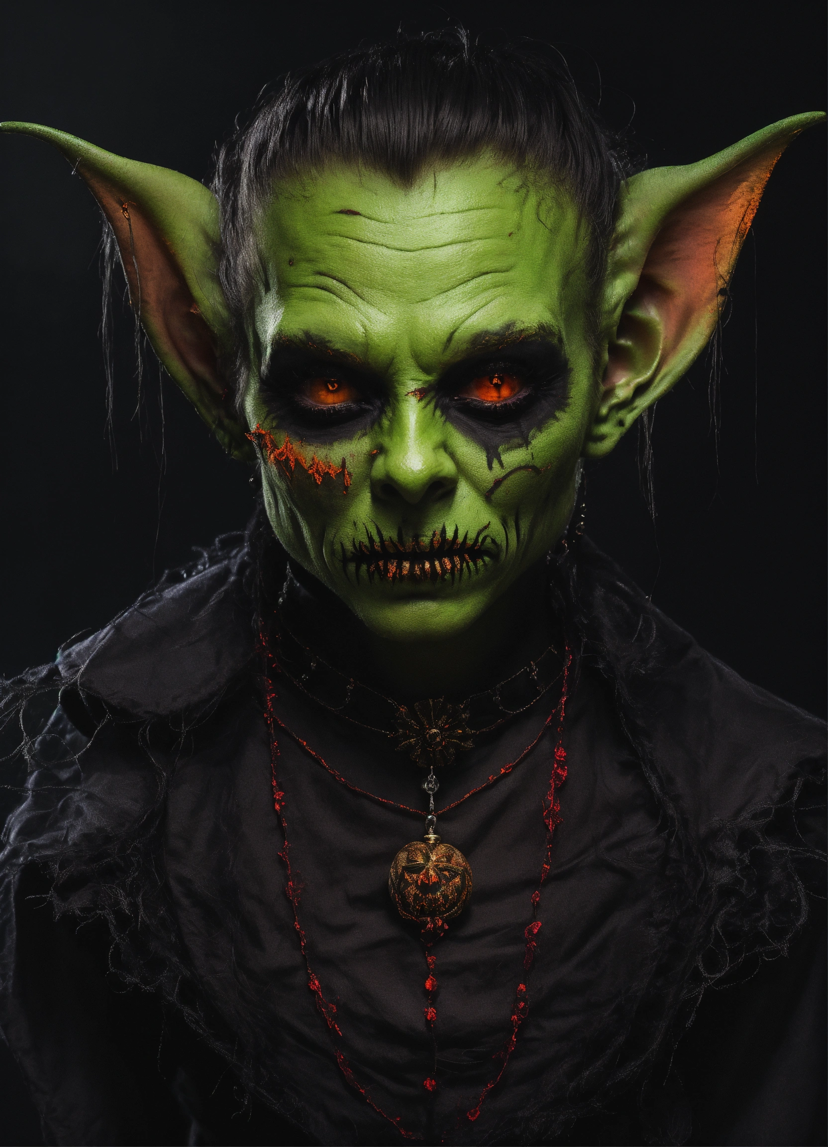 Lexica - Create me the most scary halloween goth spooky goblin