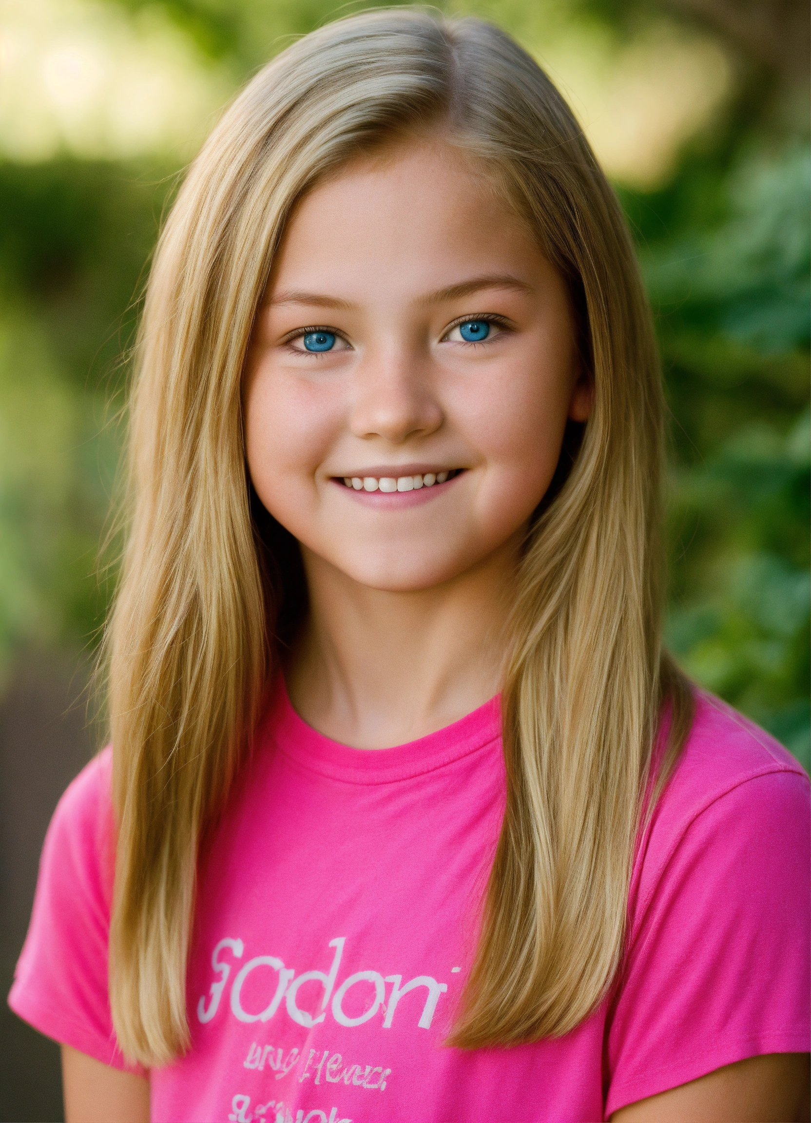 Lexica Head Shot Of A 12 Year Old Tween Girl She Has Shoulder Length