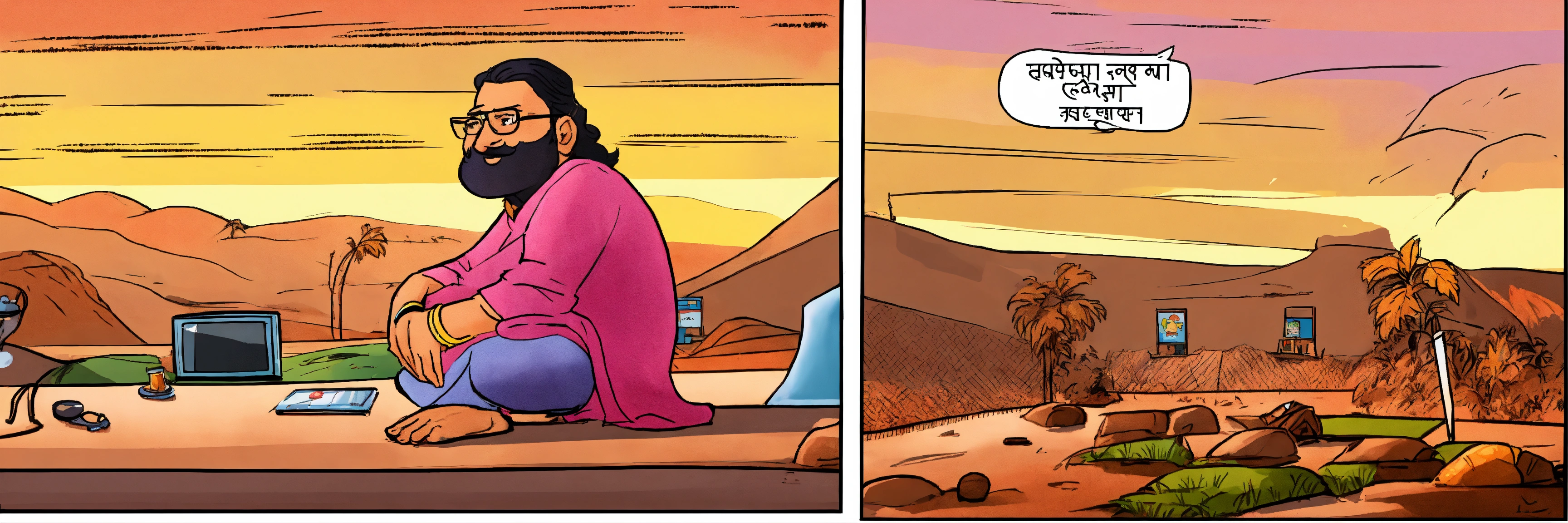 Lexica - Successfull raj.in cartoon