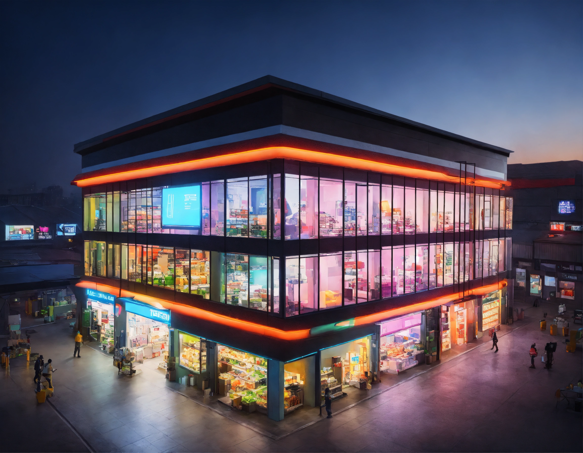 Lexica - A retail shop, food center, comfortable dining area, shop ...