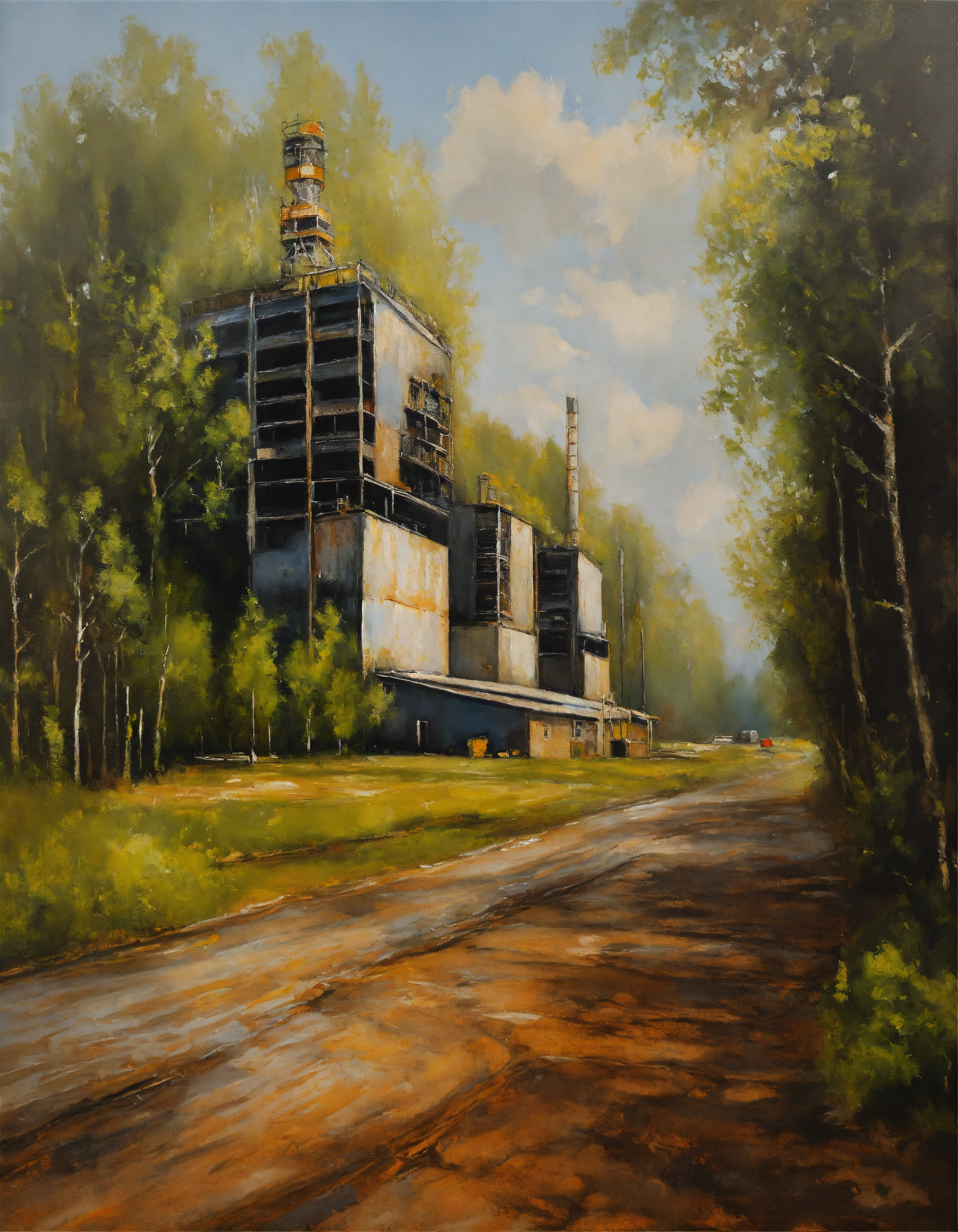 Lexica - Chernobyl Oil painting