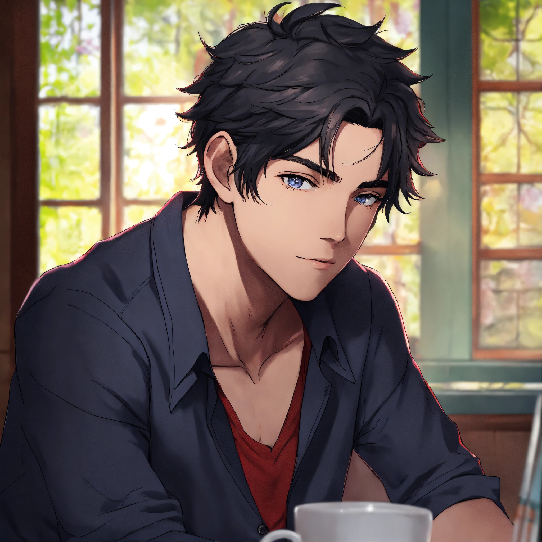 Lexica - Convert this guy into anime