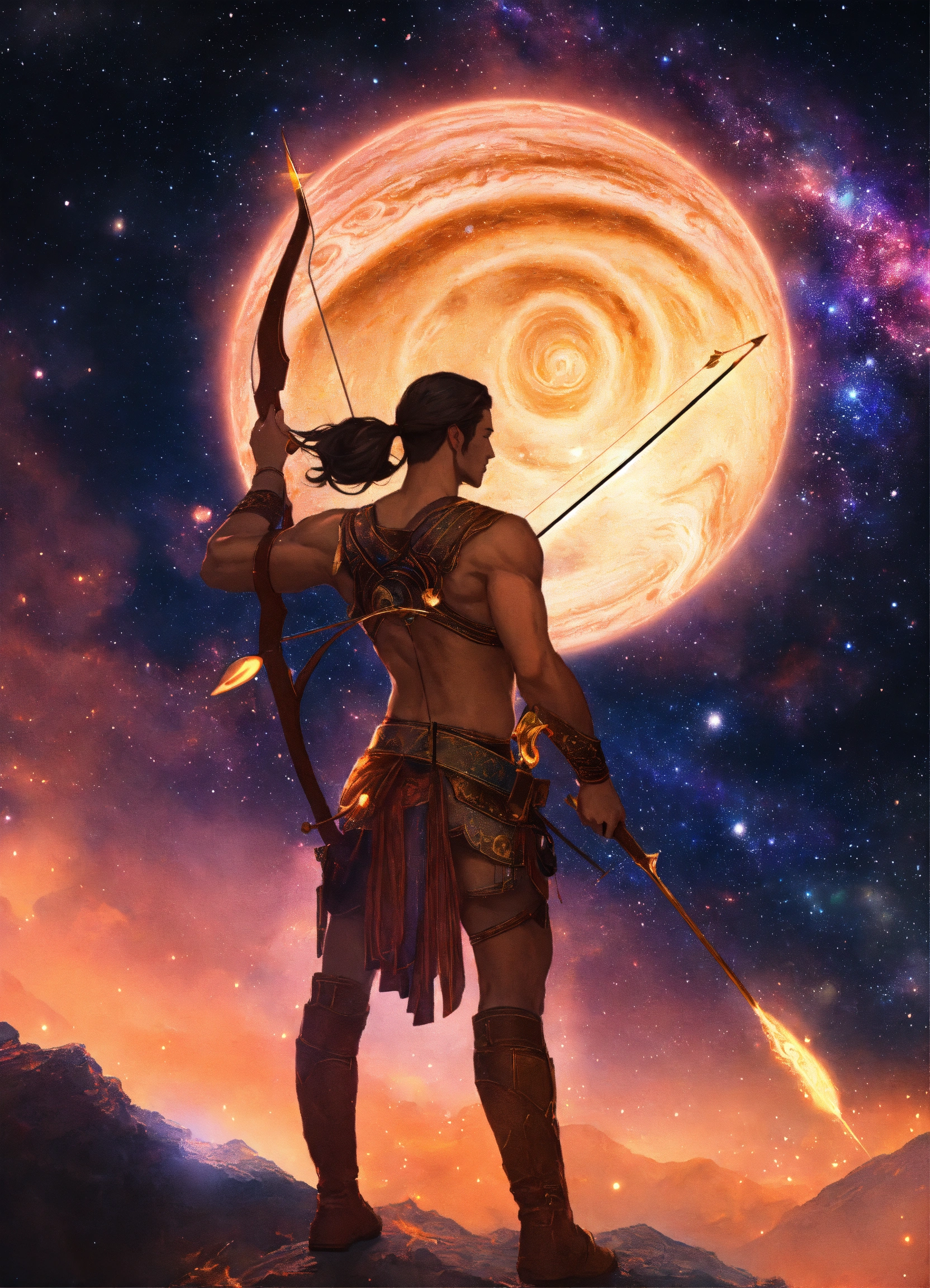 Lexica - Sagittarius The Archer with Jupiter and The Universe in the ...