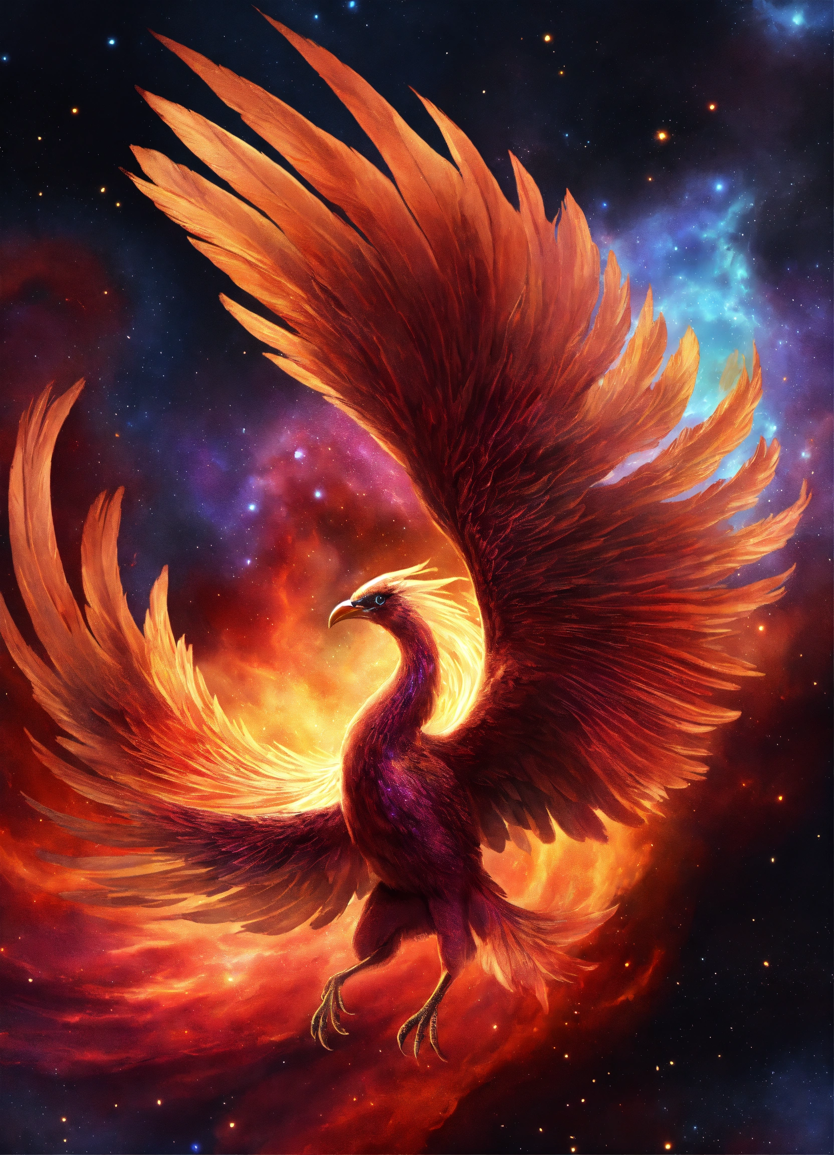 Lexica - Nebula Phoenix Description The Nebula Phoenix is a cosmic bird ...