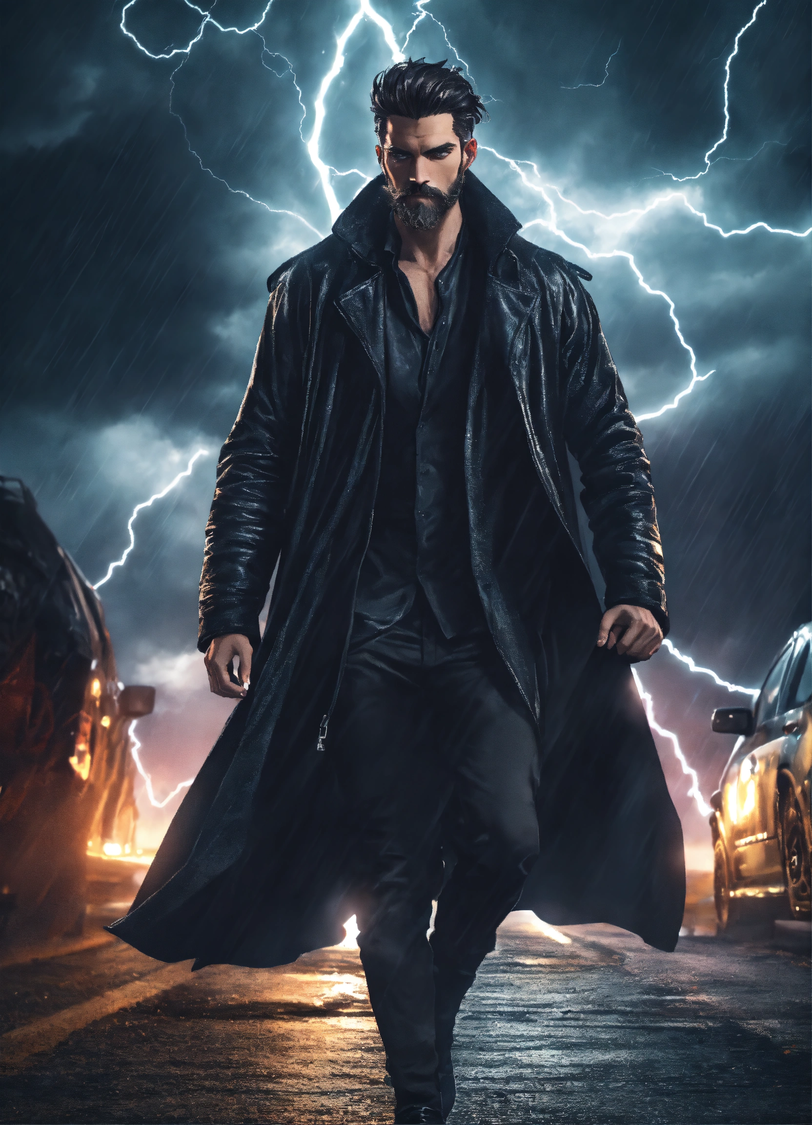Lexica - Evil hipster wizard, a handsome white male evil god, a ...