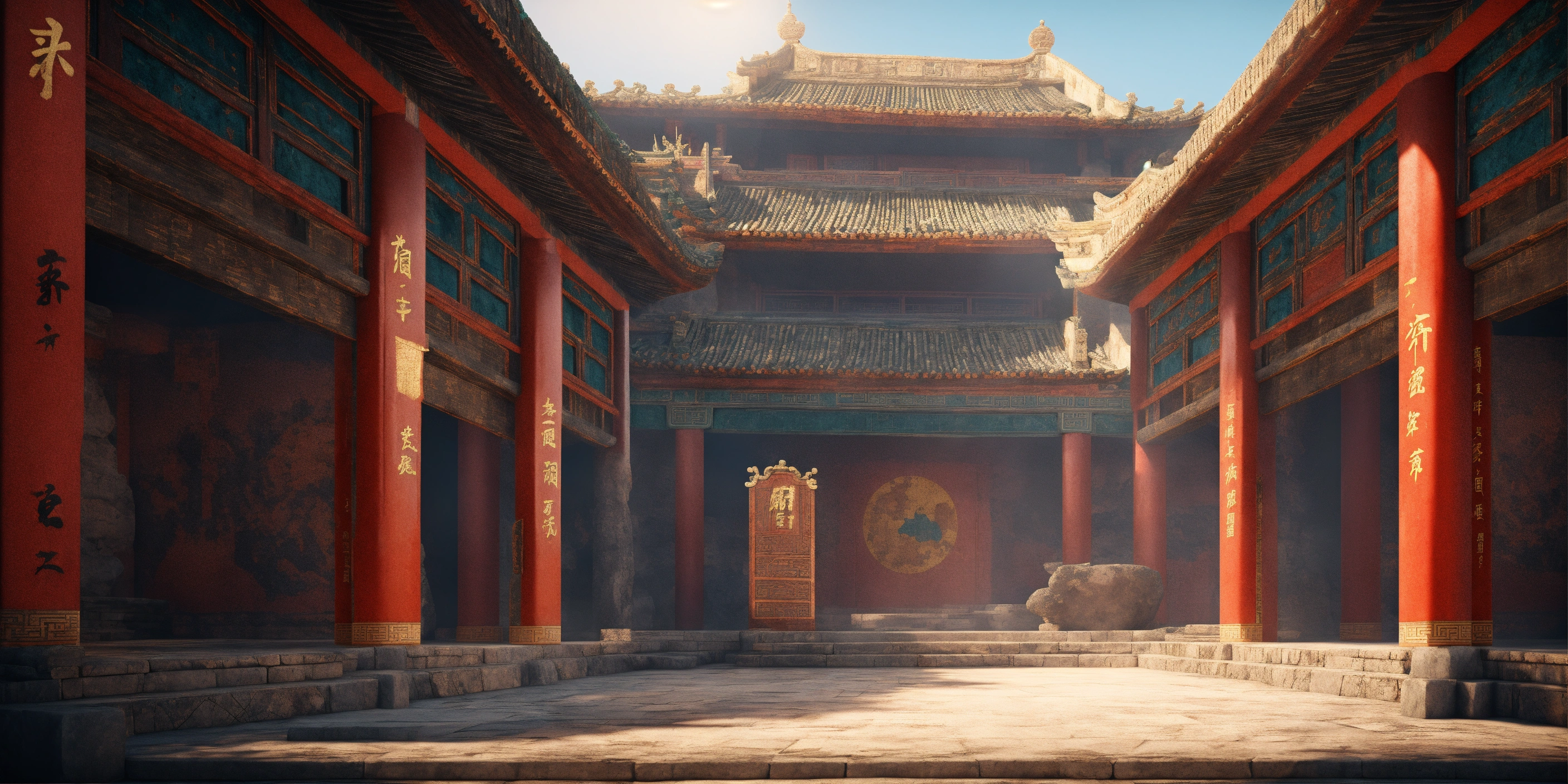 Lexica - Inside The ancient Chinese citadel was abandoned transcription ...