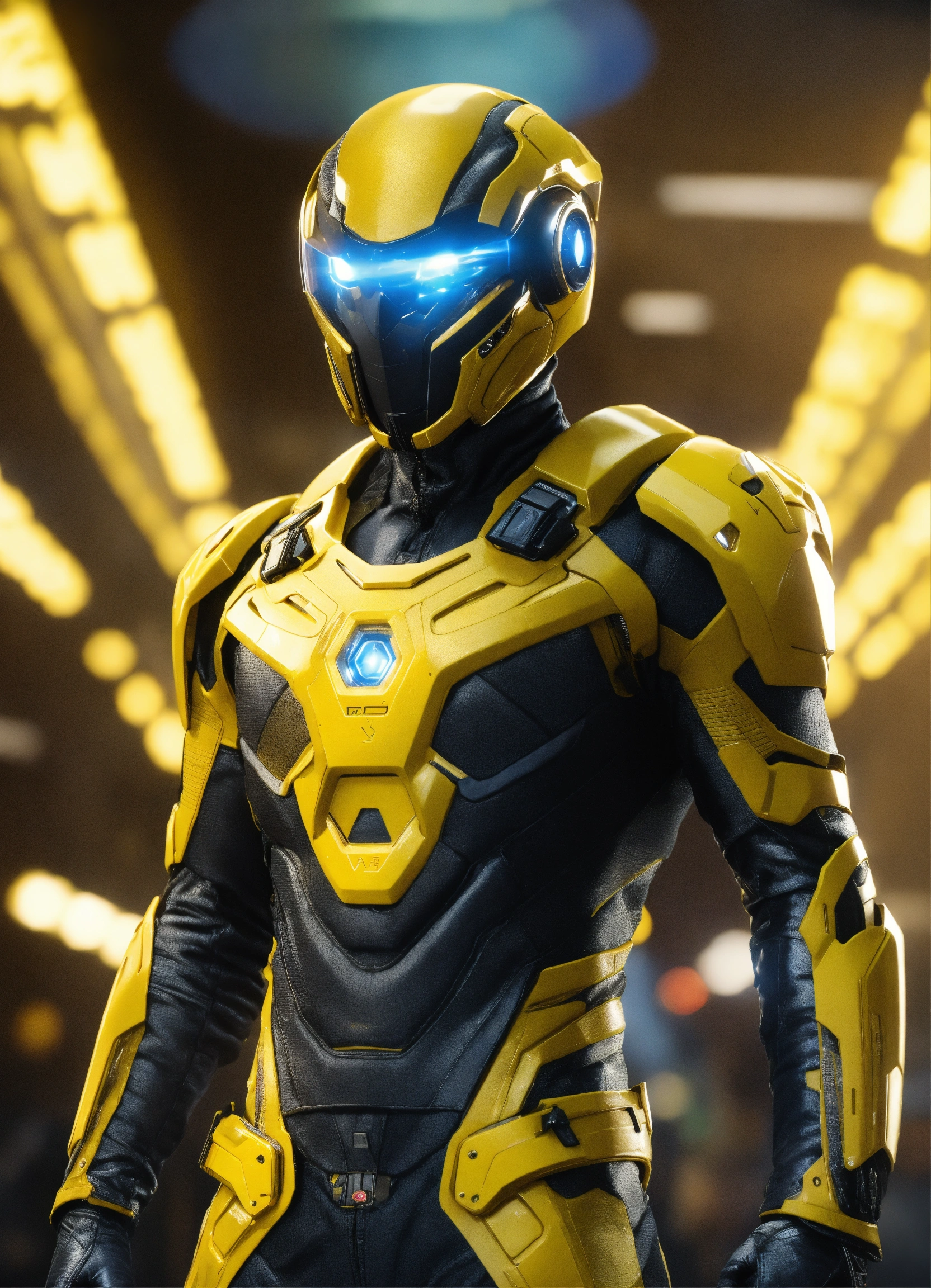 Lexica - Realistic, digital illustration art, Energy Blaster, he ...