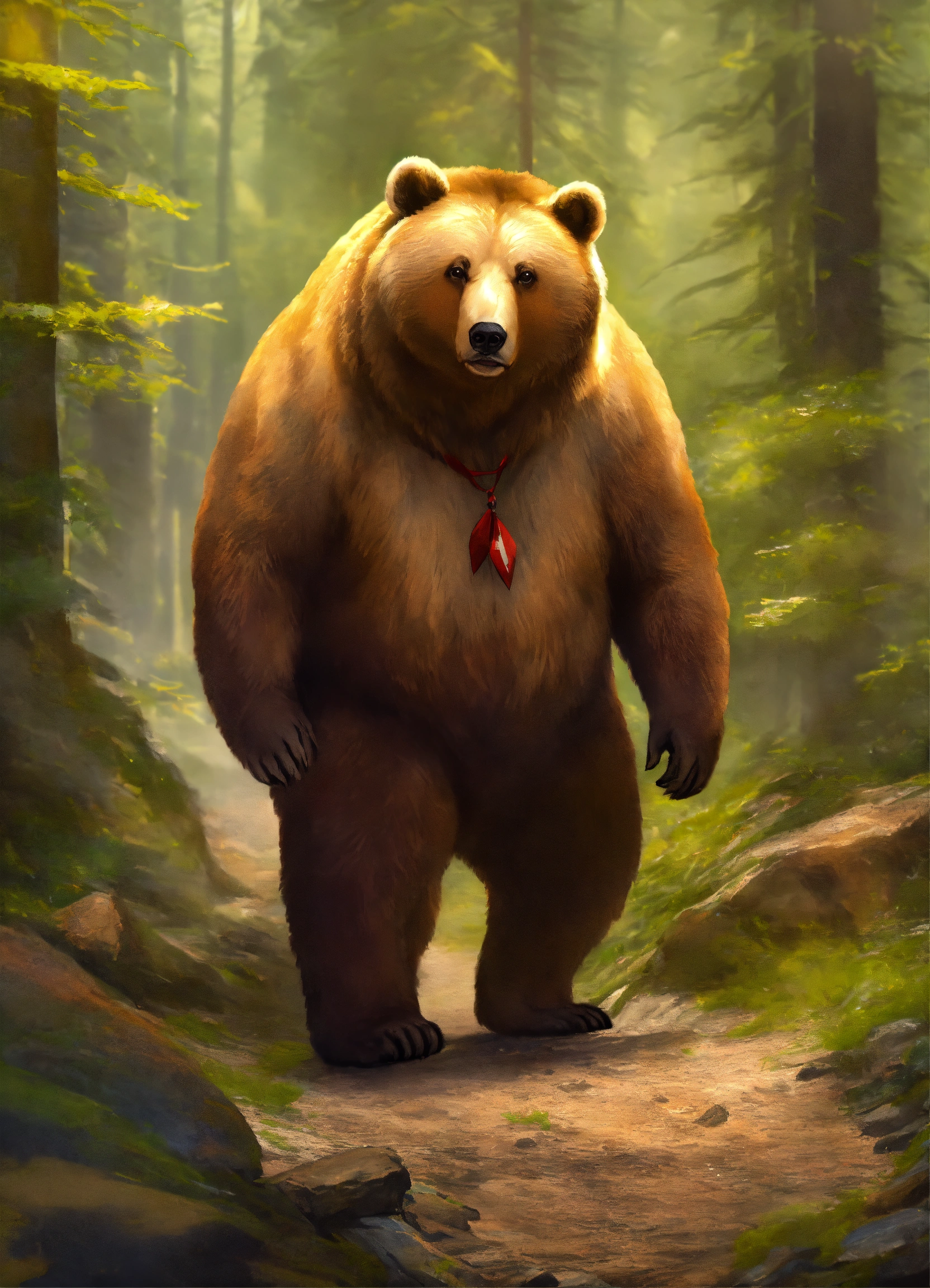 Lexica - A round bear-like wanderer called "Baba"