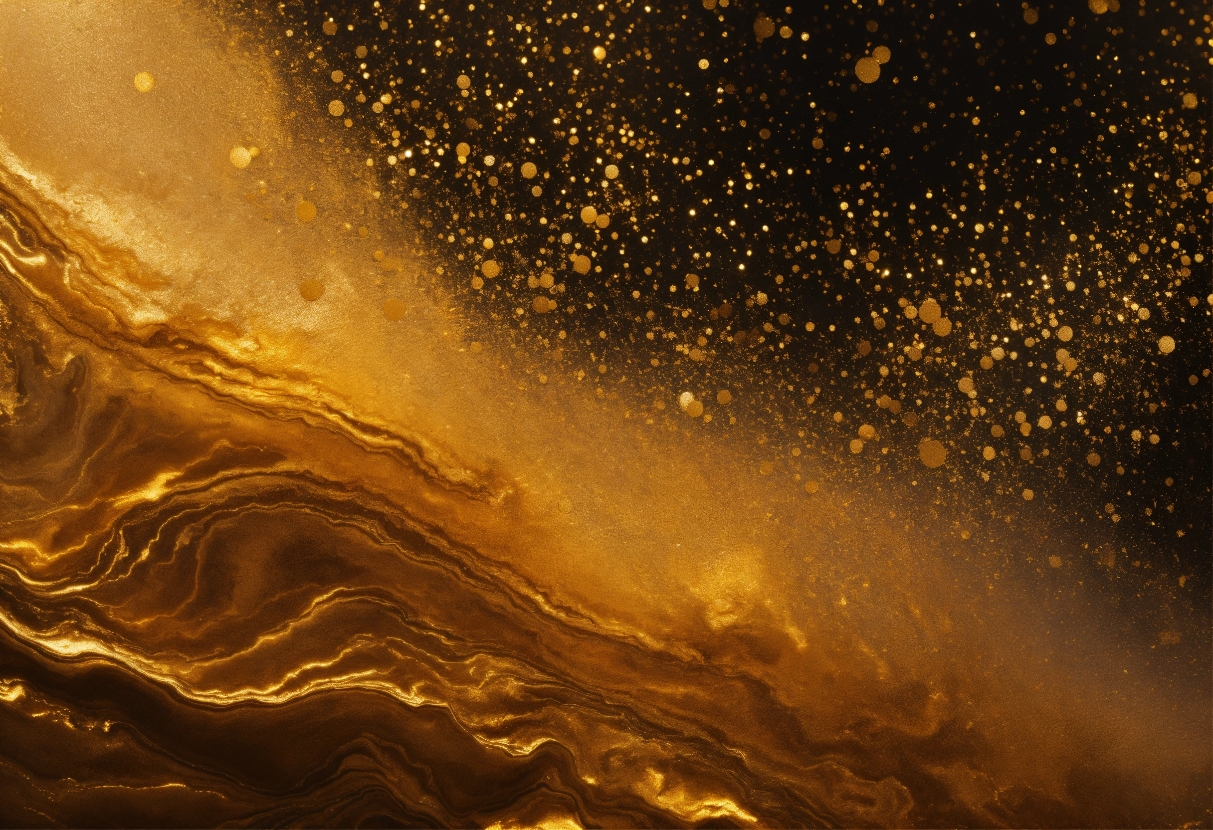 Lexica - Shades of hue of gold texture, marbling, add dark brown and ...