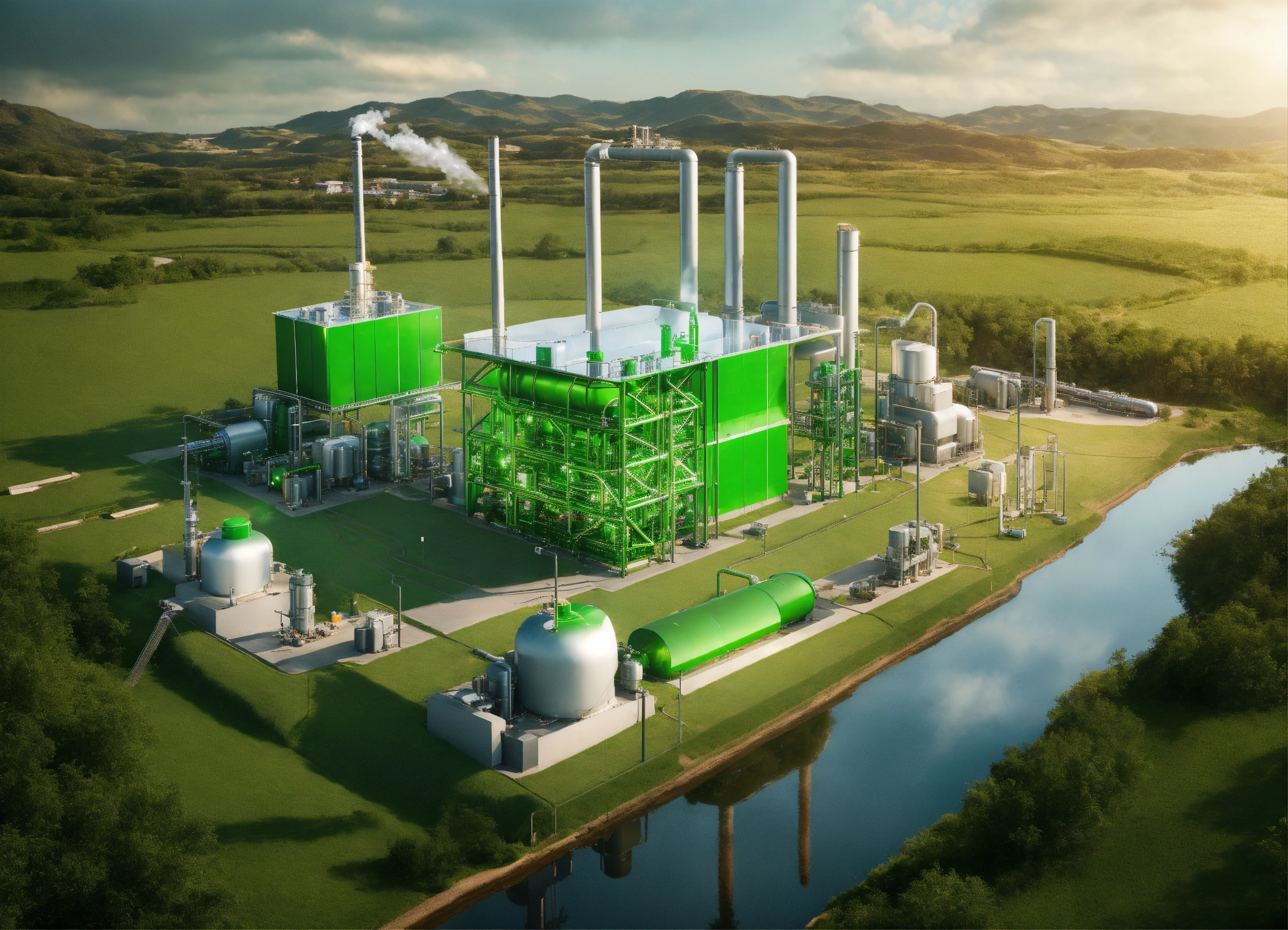 Lexica - Green hydrogen realistic powerplant