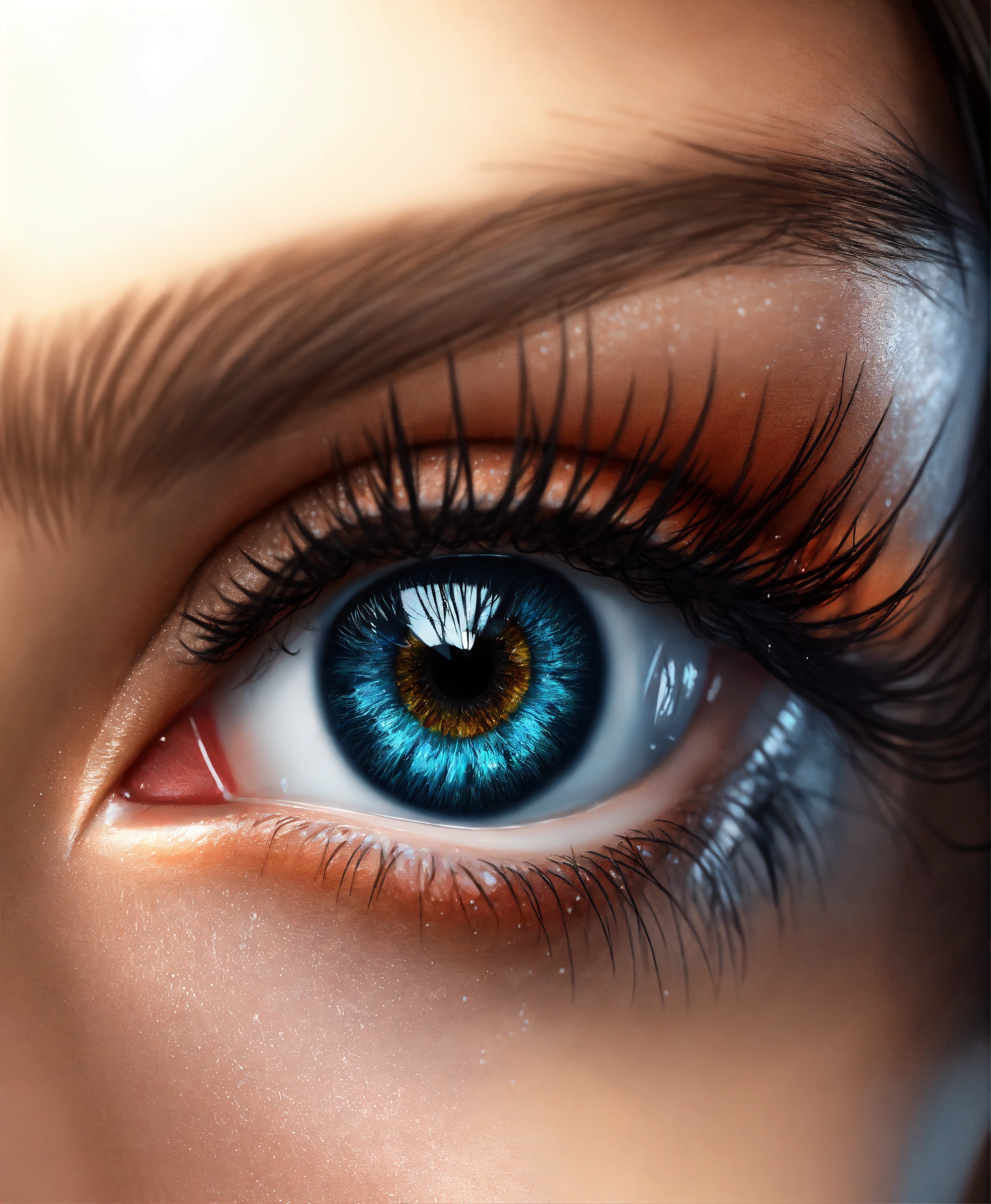 Lexica - Yeux dans le noir, 8k, extremely detailed, realistic photo, 4k ...