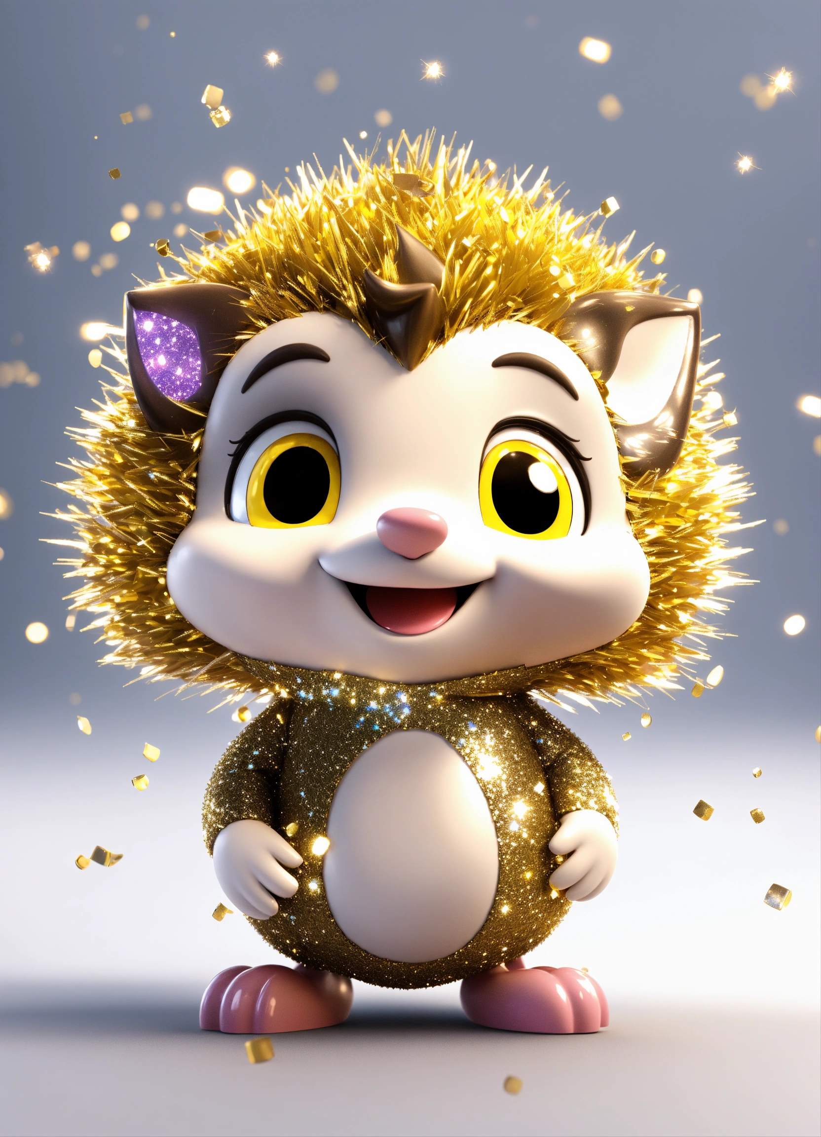 Lexica - Disney cartoon character, chibi, kind hedgehog with shiny ...