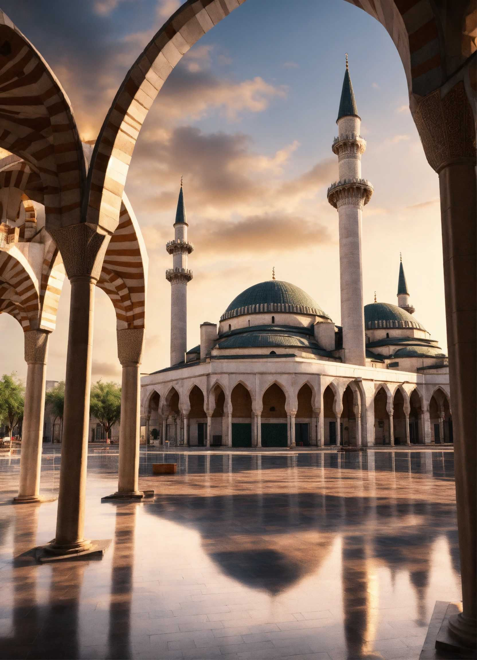 Lexica - Adana central mosque in modern ultra realistic 8k resolution