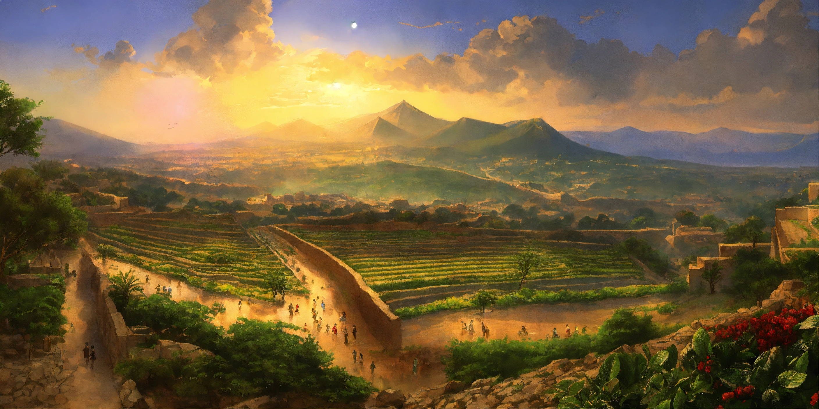 Lexica - Timeline; 1. Garden of Eden; 2. Apple and Snake and Eve and ...