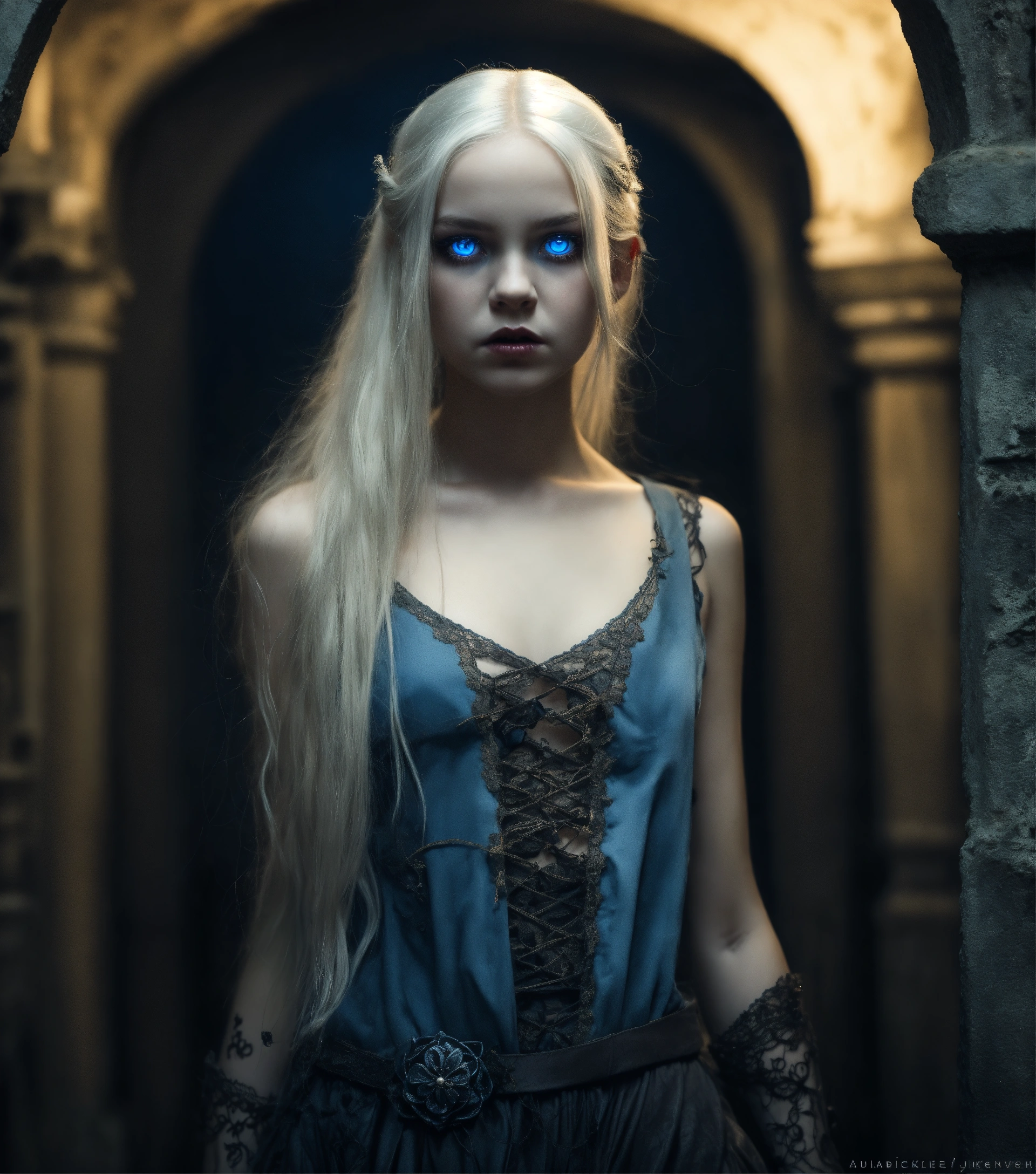 Lexica - Body portrait, deadly pale and extremely slim and emaciated ...