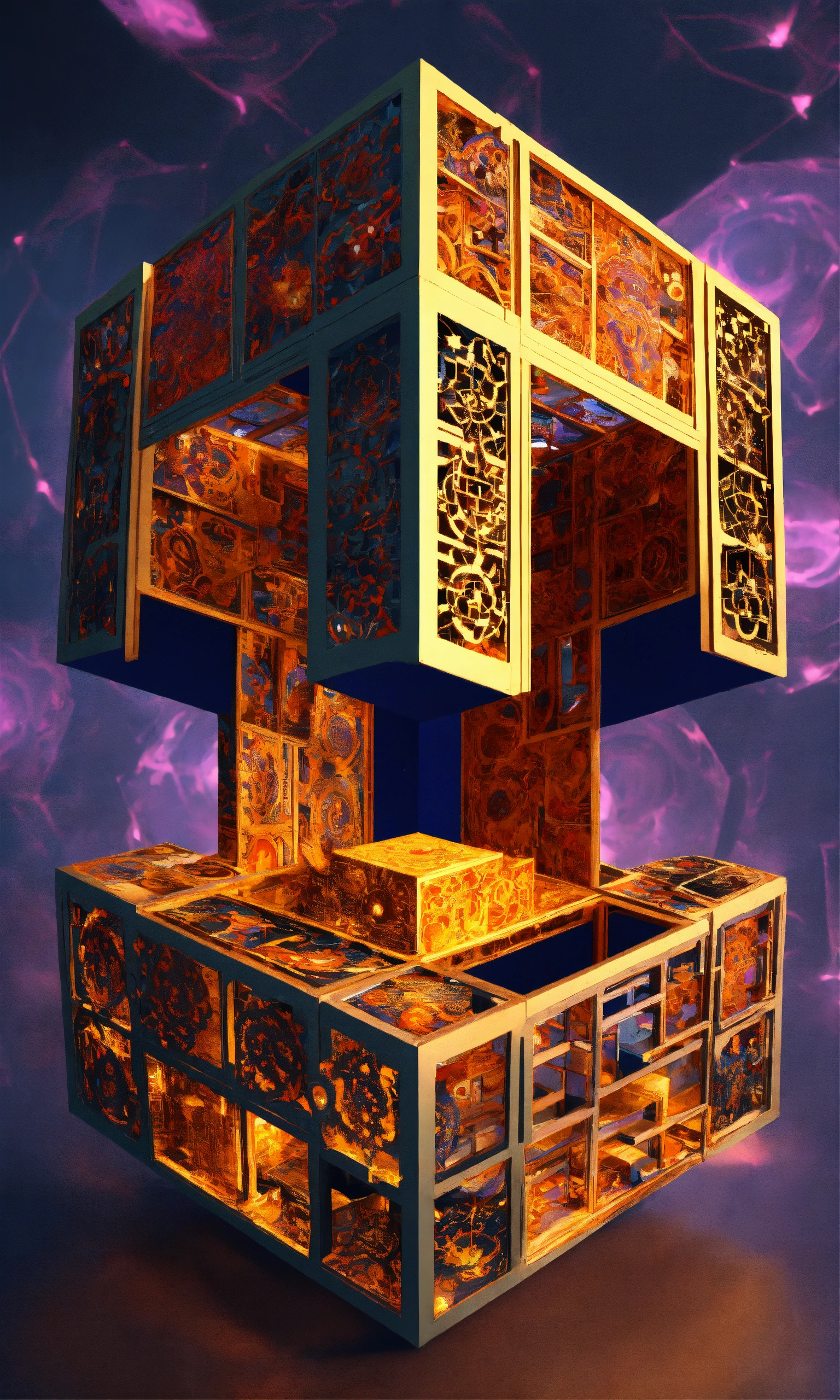 Lexica - Taoist monk octopus tesseract body fractal three point ...