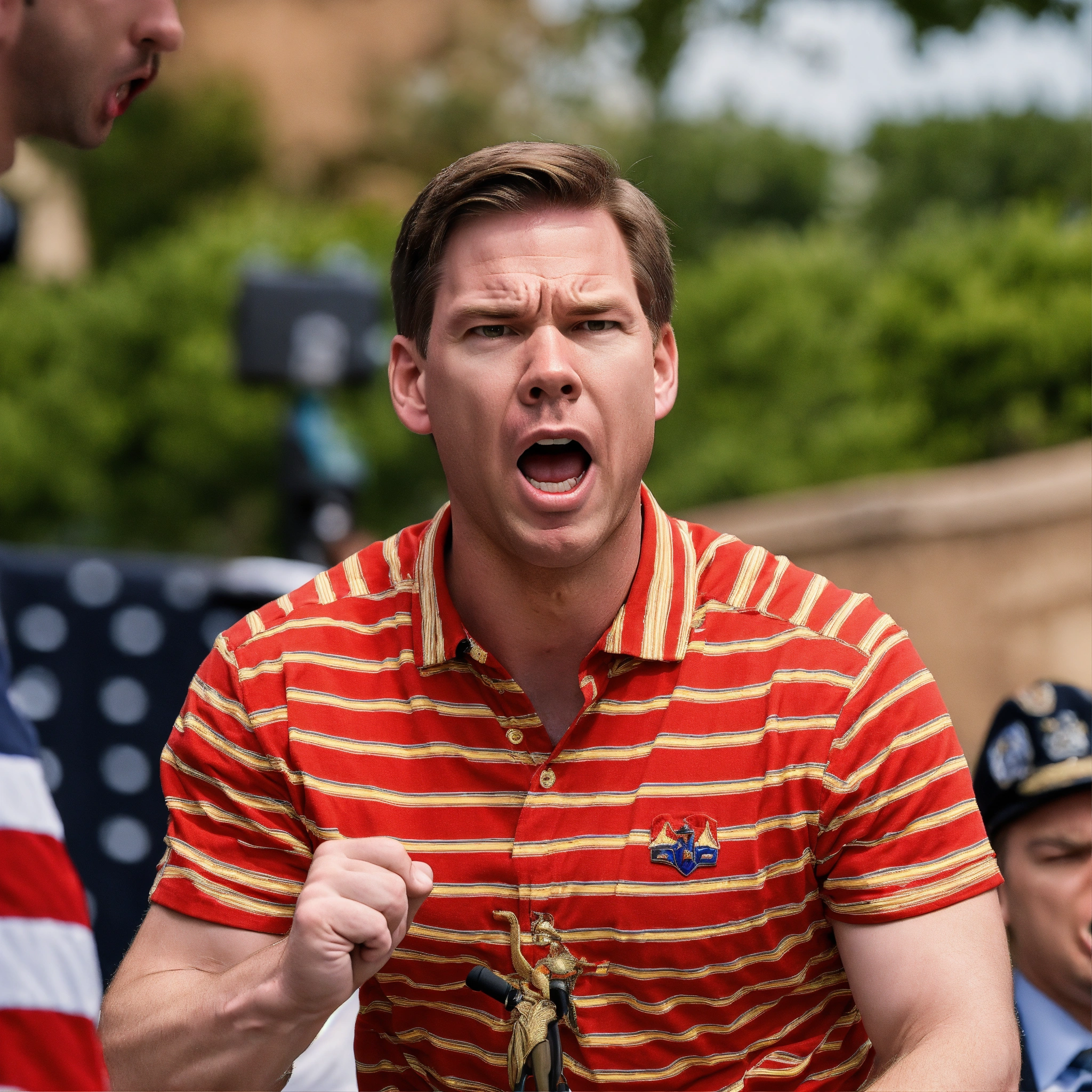 Lexica - ERIC SWALWELL, MAD, ANGRY, YELLING
