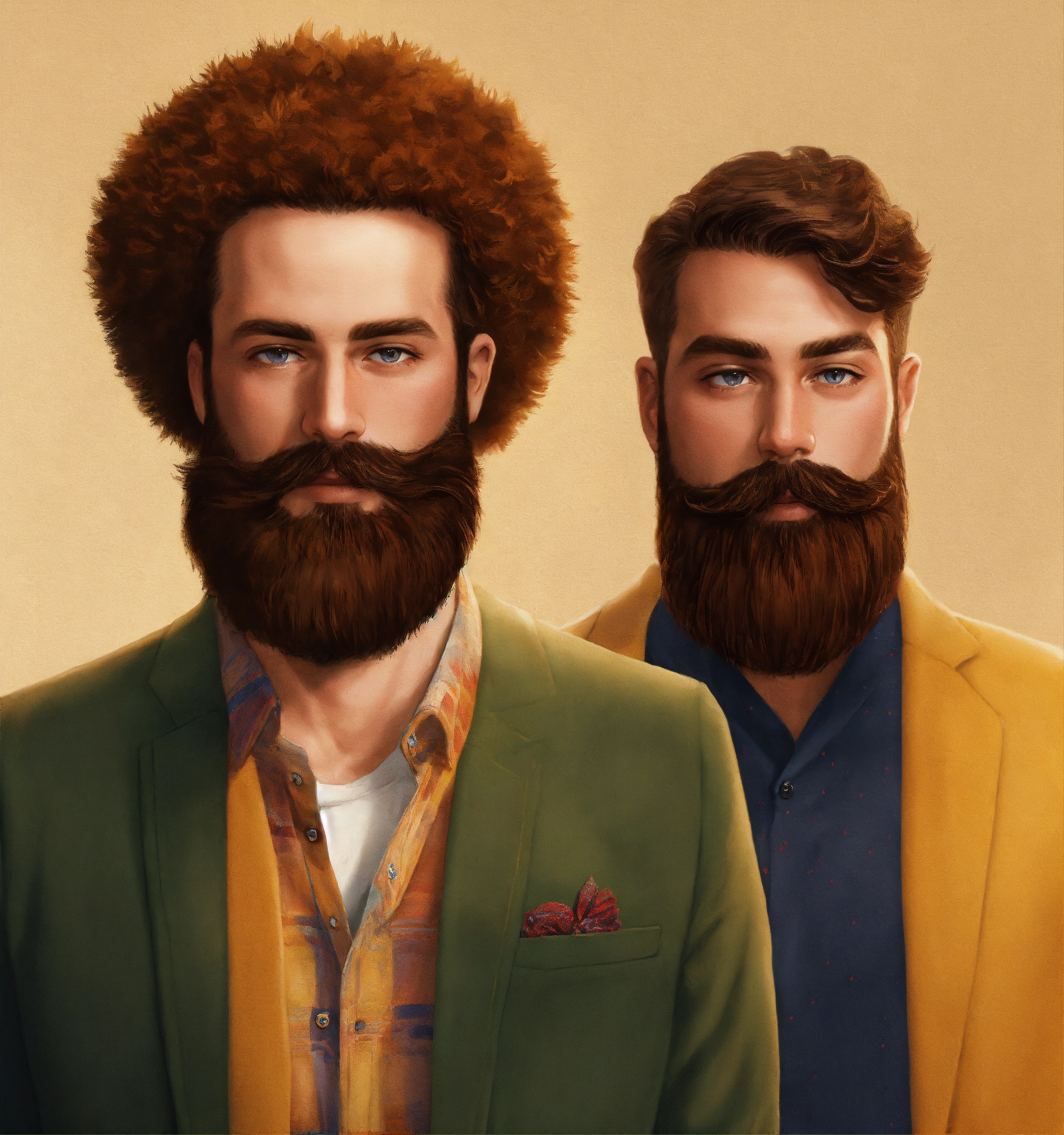 Lexica - Two guys named Simon and Wyatt, one has giant beard