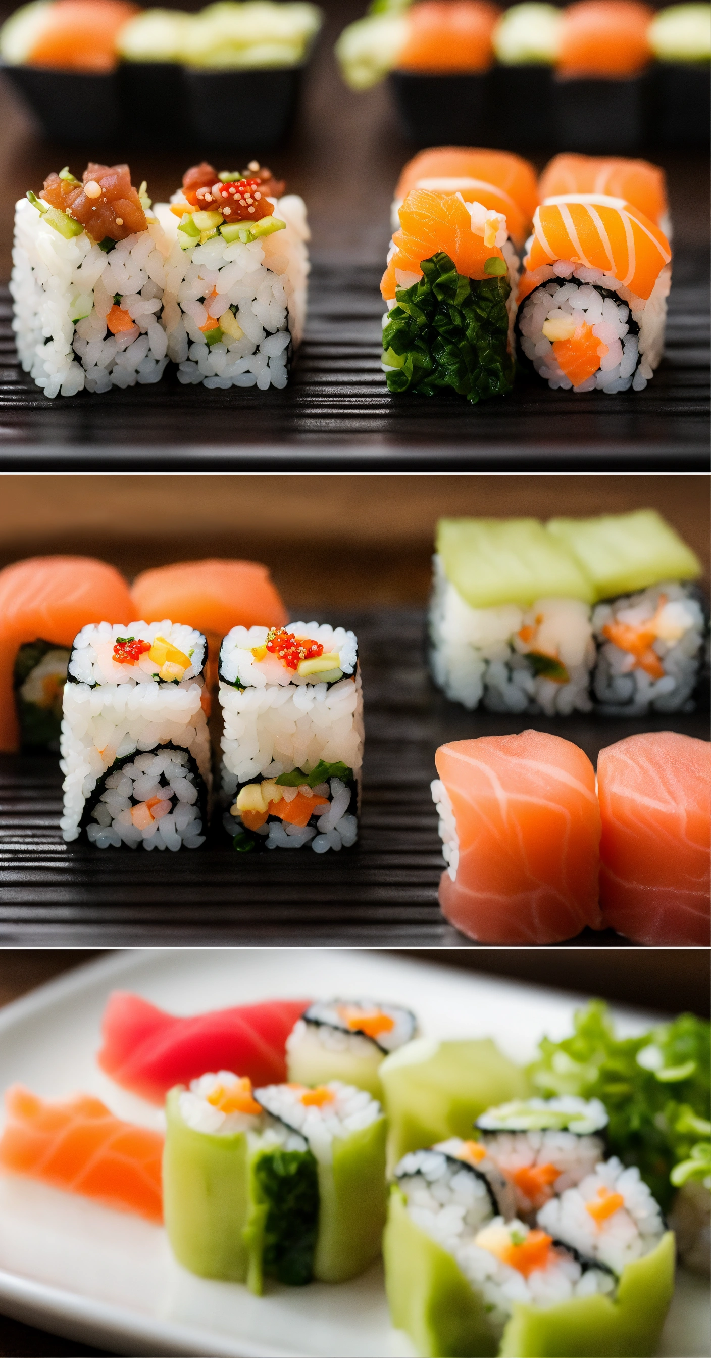 Lexica - Generate a picture of a dog as a master sushi chef ...